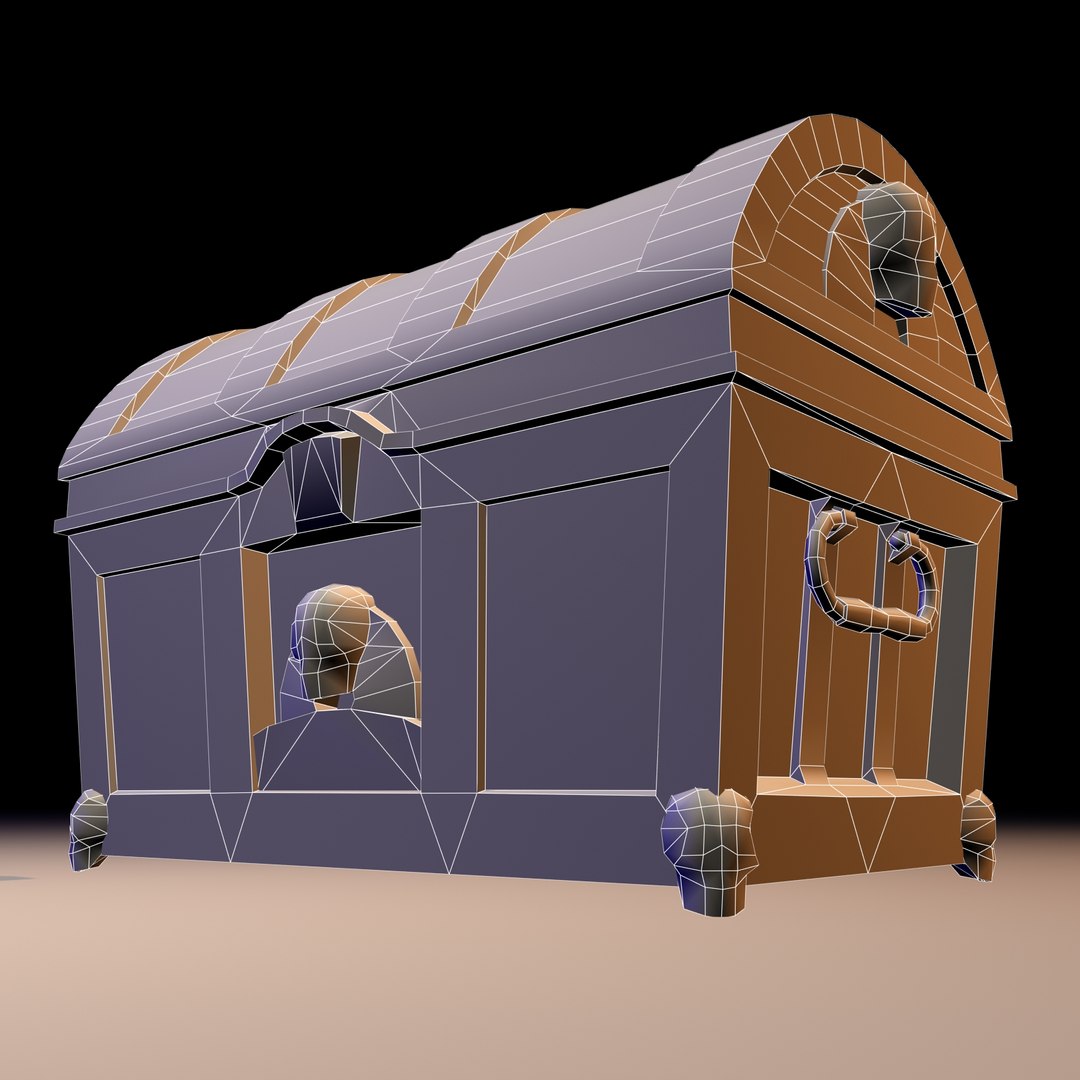 3ds Max Treasure Chest