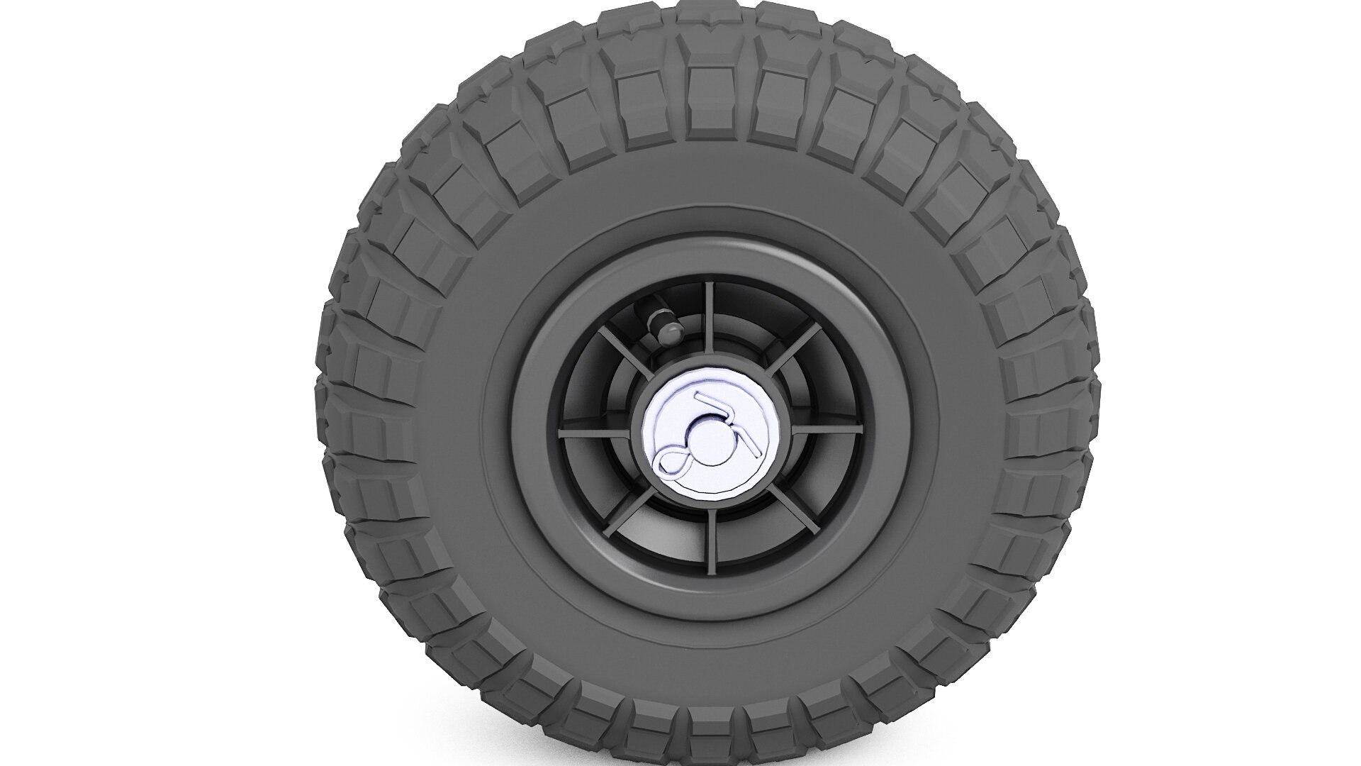 3D Basket Trolley Wheel V3 - TurboSquid 2426554
