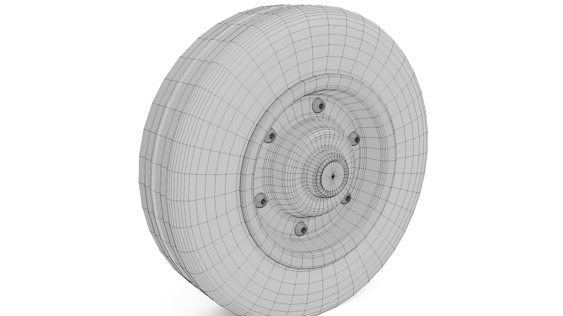 3D Basket Trolley Wheel V3 - TurboSquid 2426554