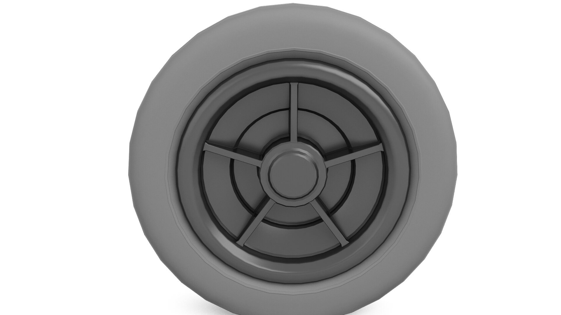 3D Basket Trolley Wheel V3 - TurboSquid 2426554