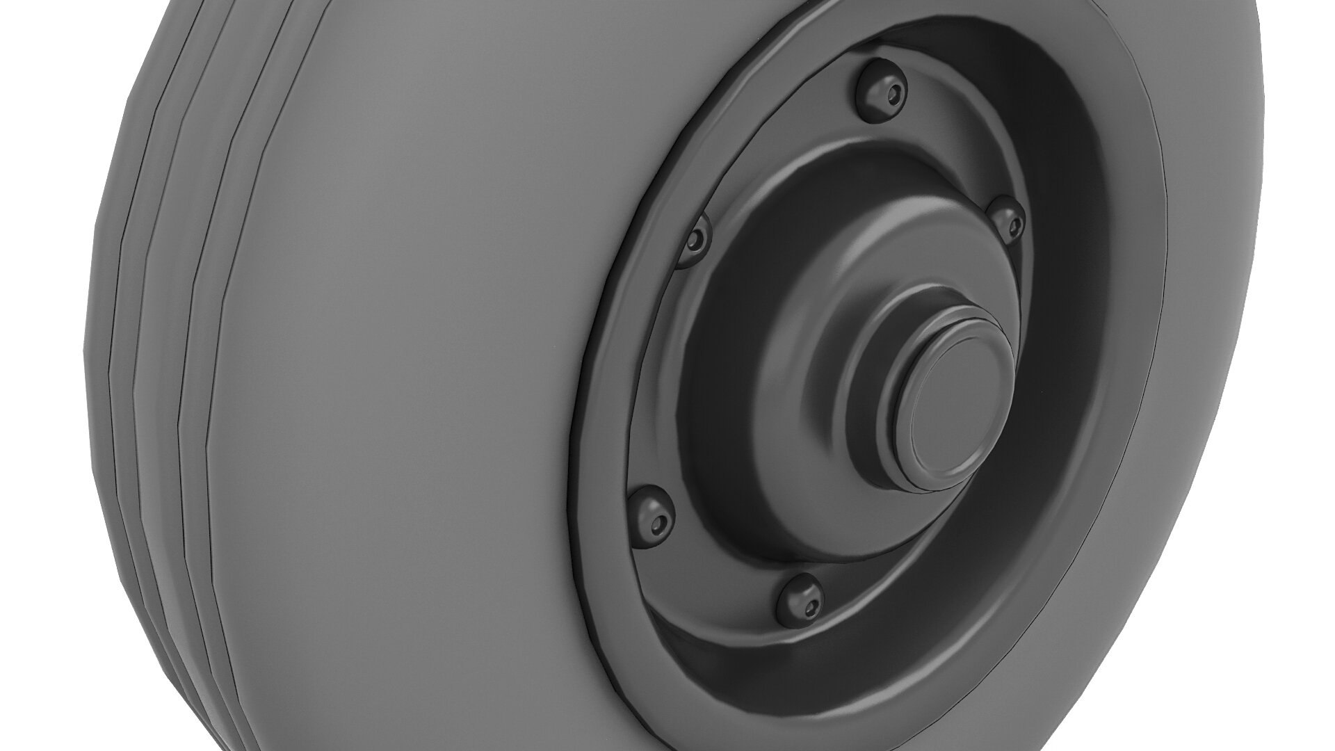 3D Basket Trolley Wheel V3 - TurboSquid 2426554