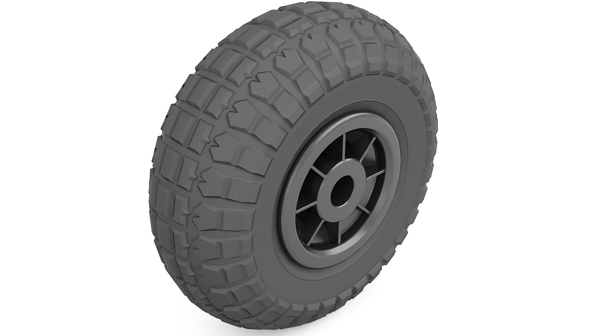 3D Basket Trolley Wheel V3 - TurboSquid 2426554