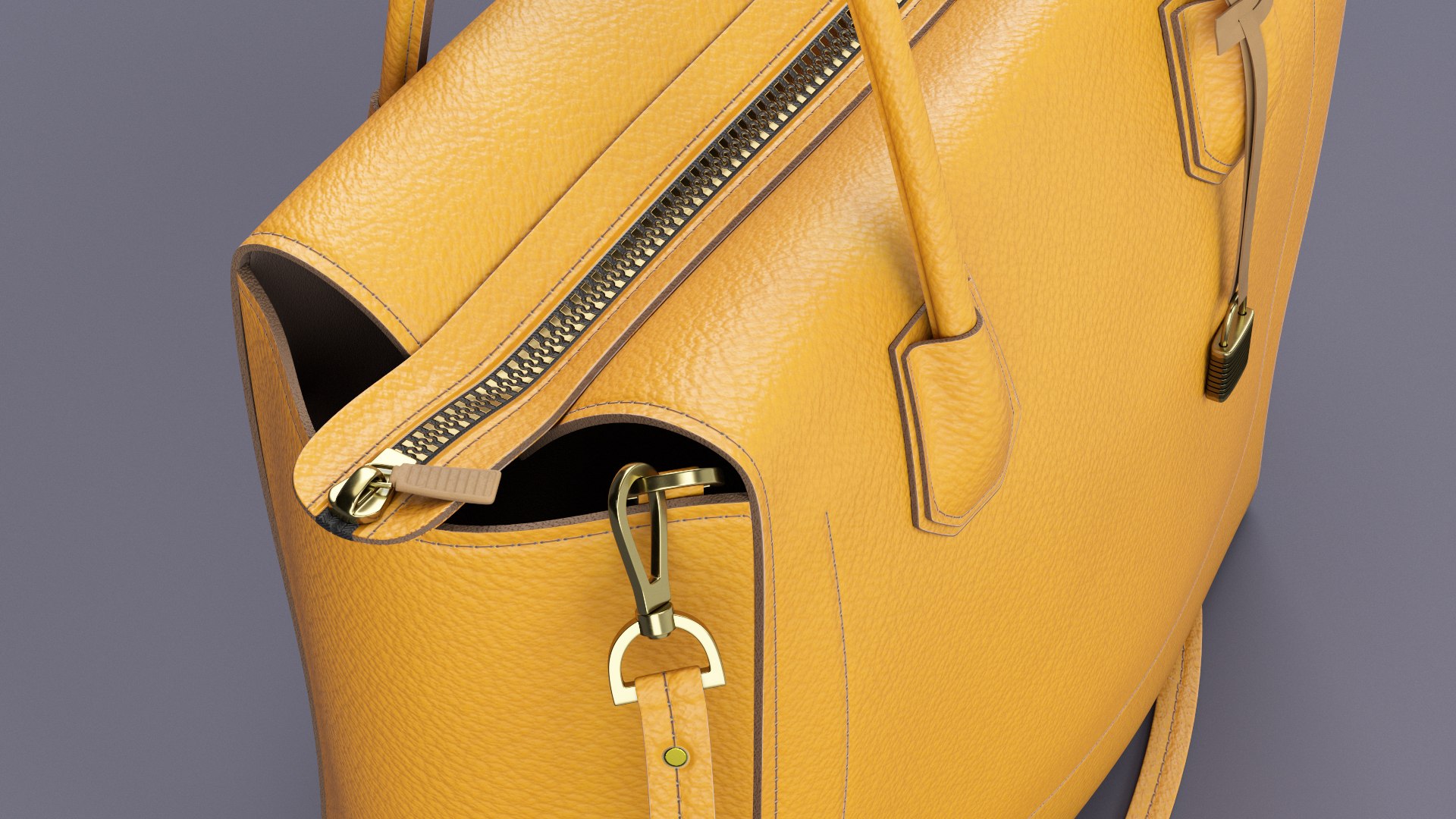 Colored Leather Bag - All Colors Available 3D - TurboSquid 1748585