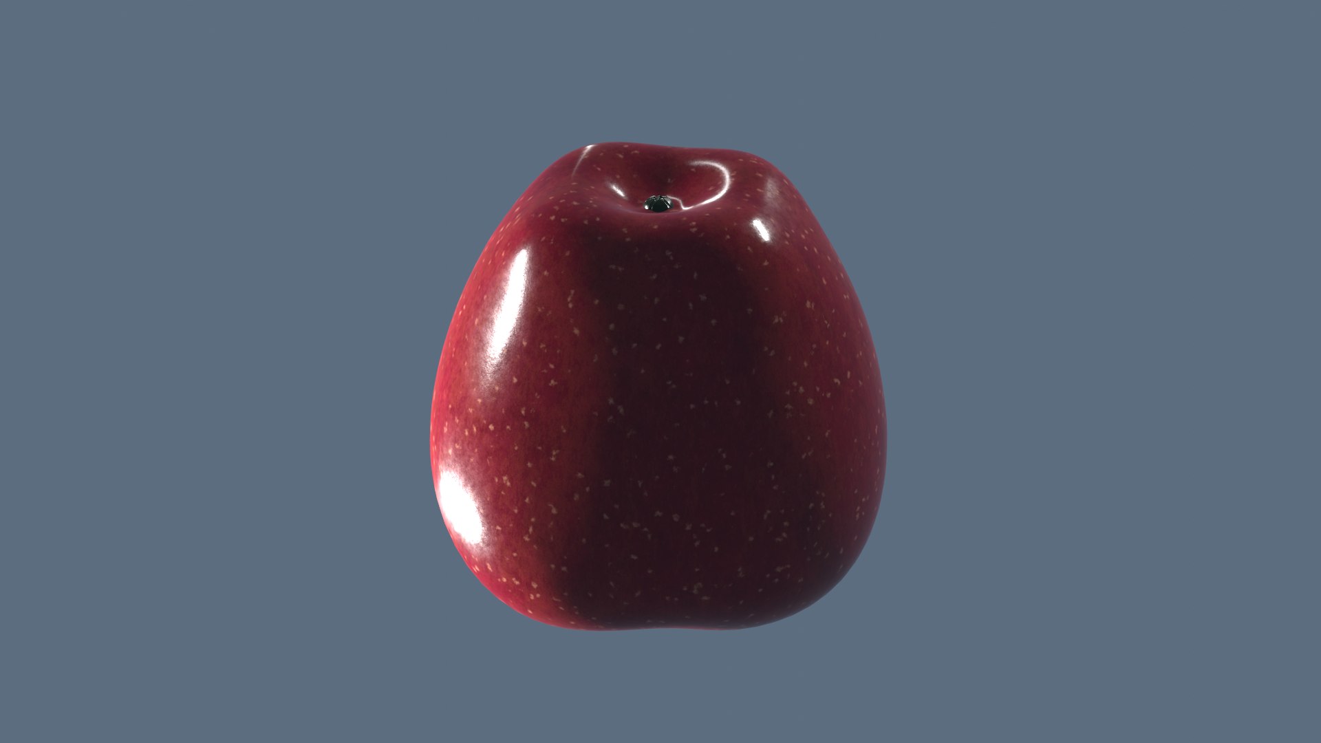 3D Model Realistic Red Apple - TurboSquid 2072973