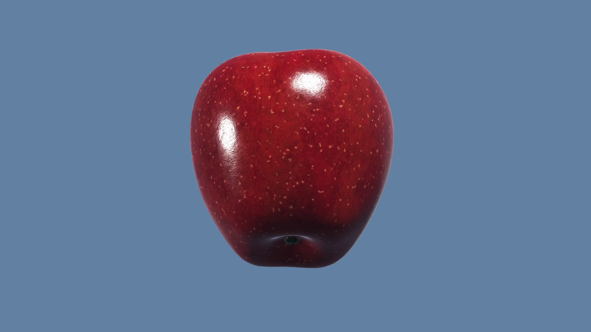 3D Model Realistic Red Apple - TurboSquid 2072973