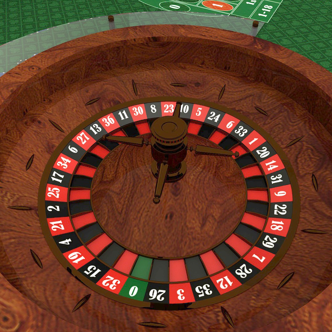 Table Roulette 3D Model - TurboSquid 1488765