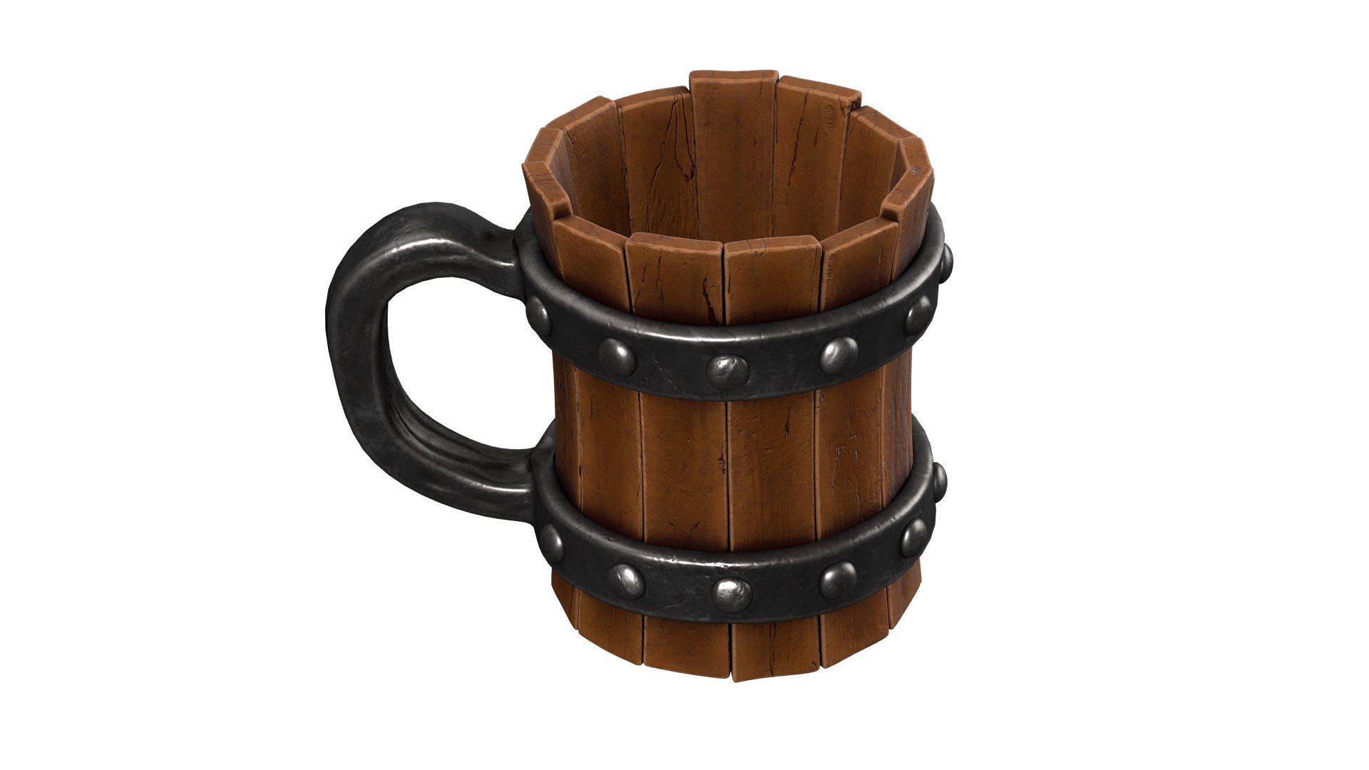 Cartoon Beer Mug model - TurboSquid 2177205