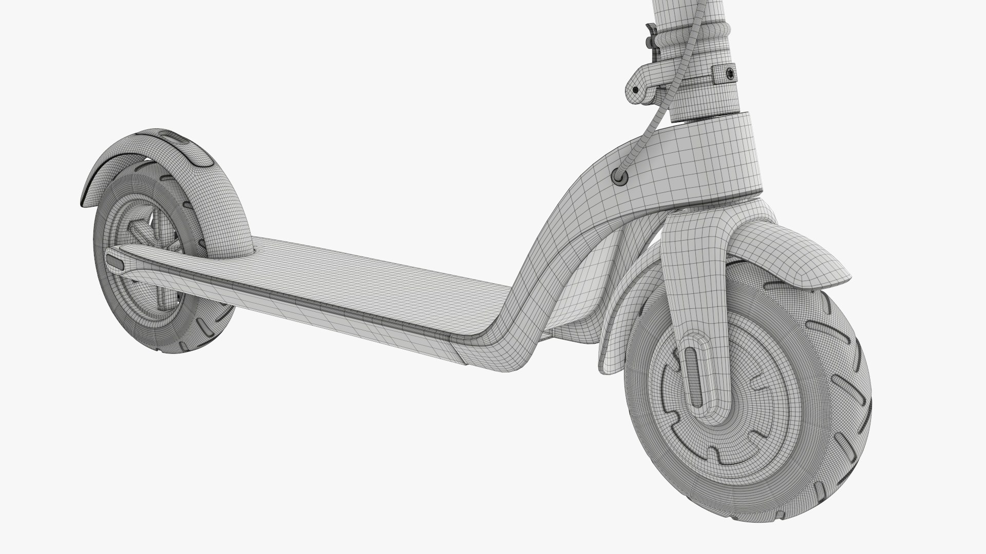 3D electric scooter model - TurboSquid 1628852