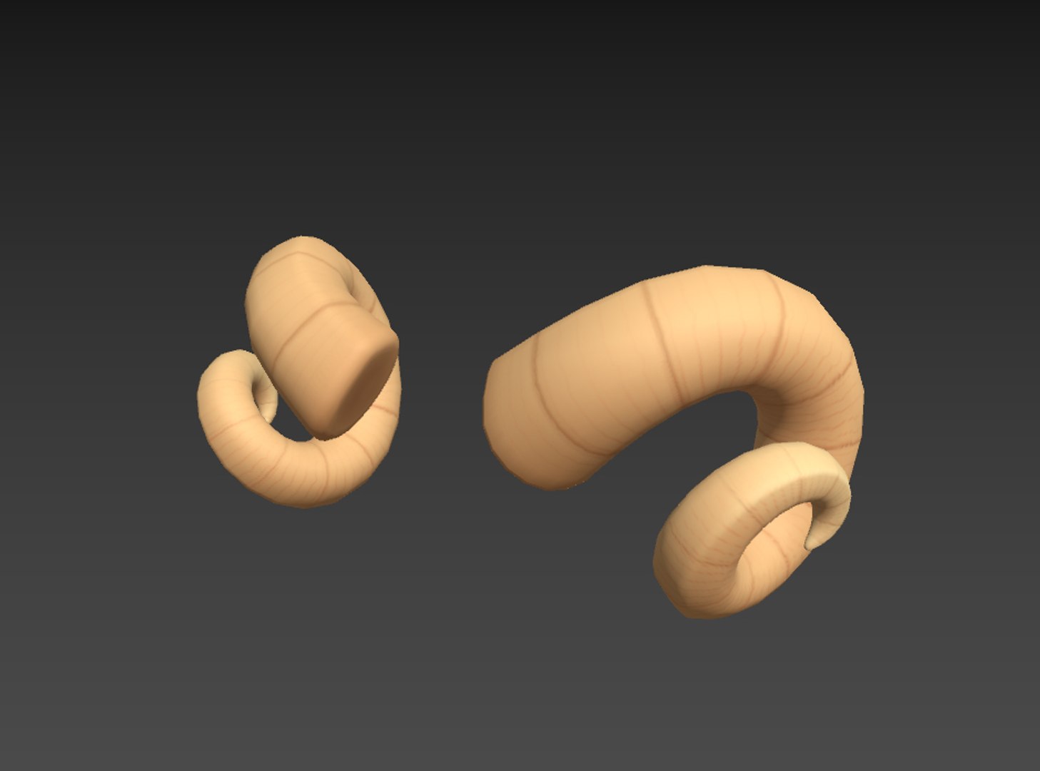 Ram Horn 3D Model - TurboSquid 1515229