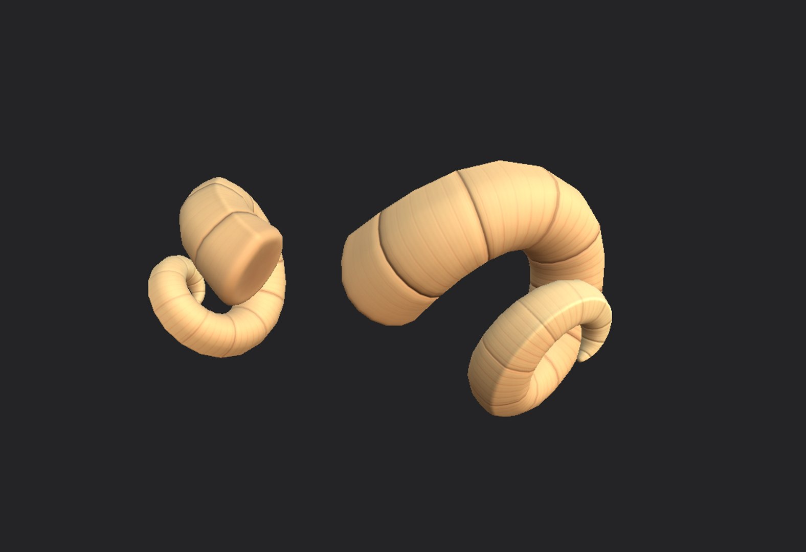 Ram Horn 3D Model - TurboSquid 1515229