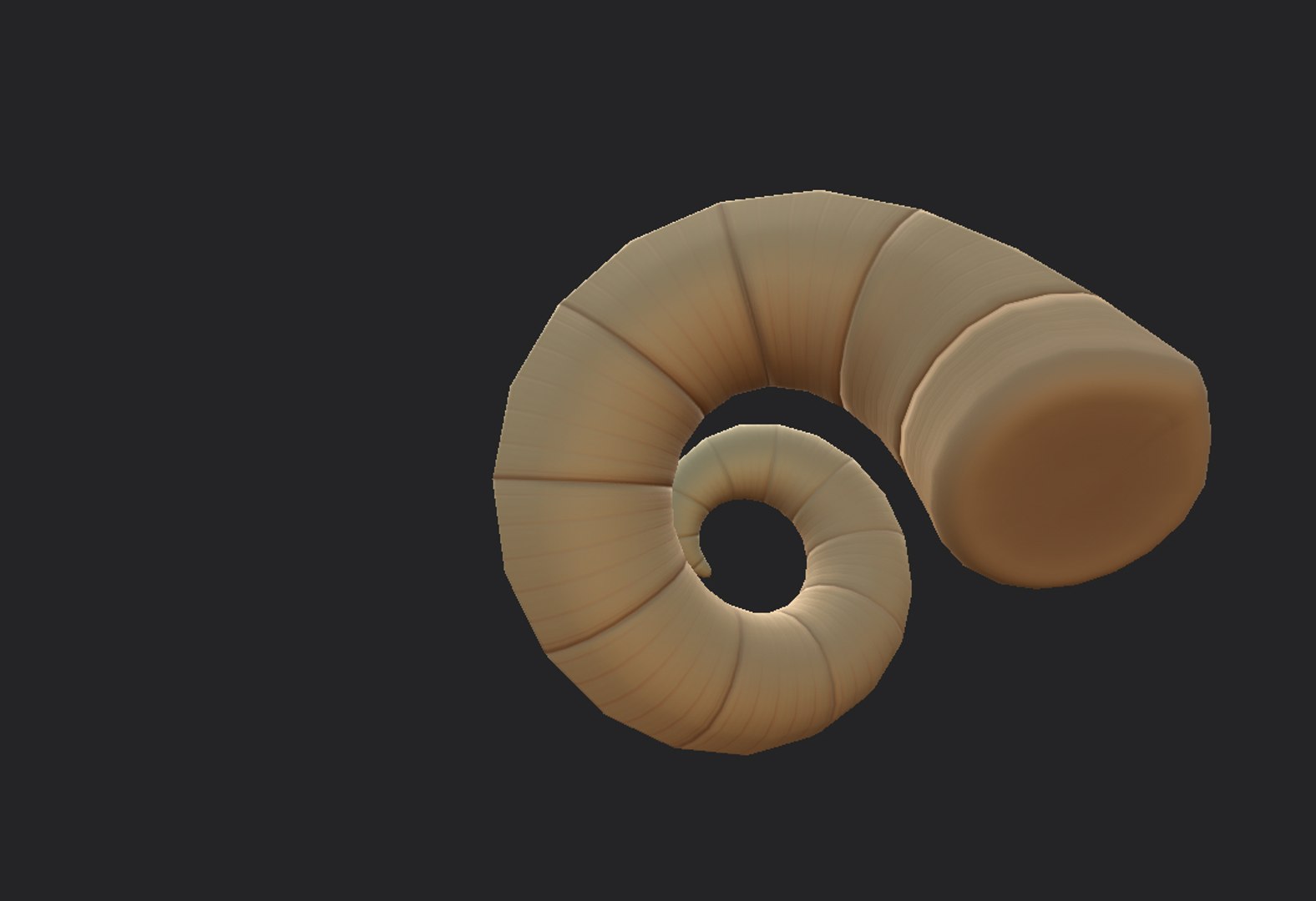 Ram Horn 3D Model - TurboSquid 1515229