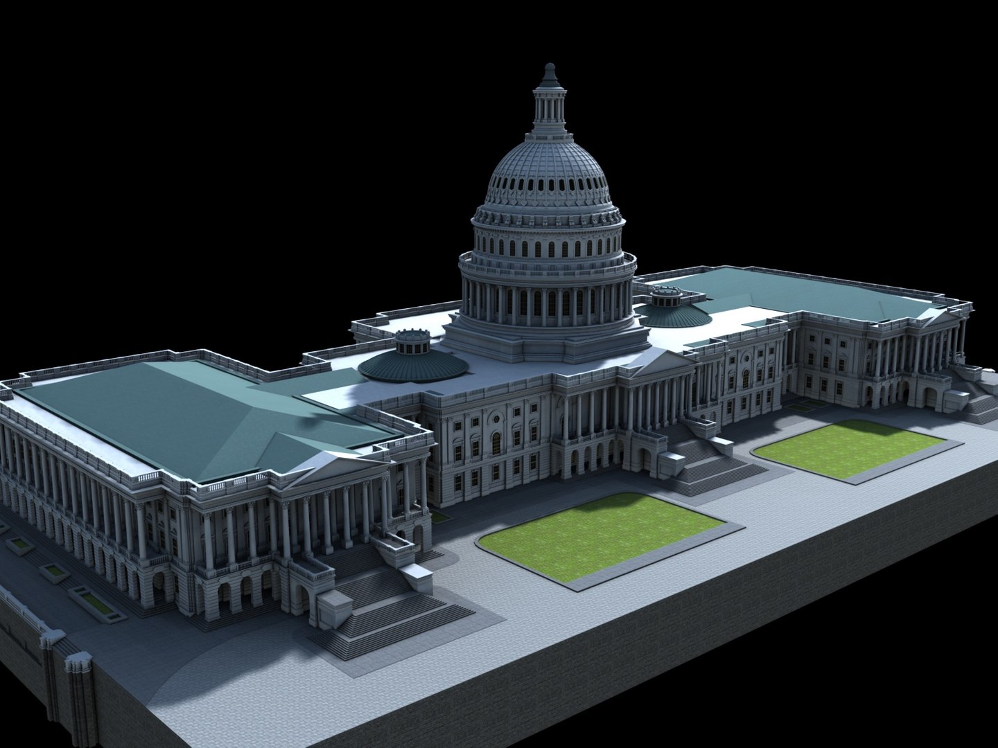3d Model United States Capitol
