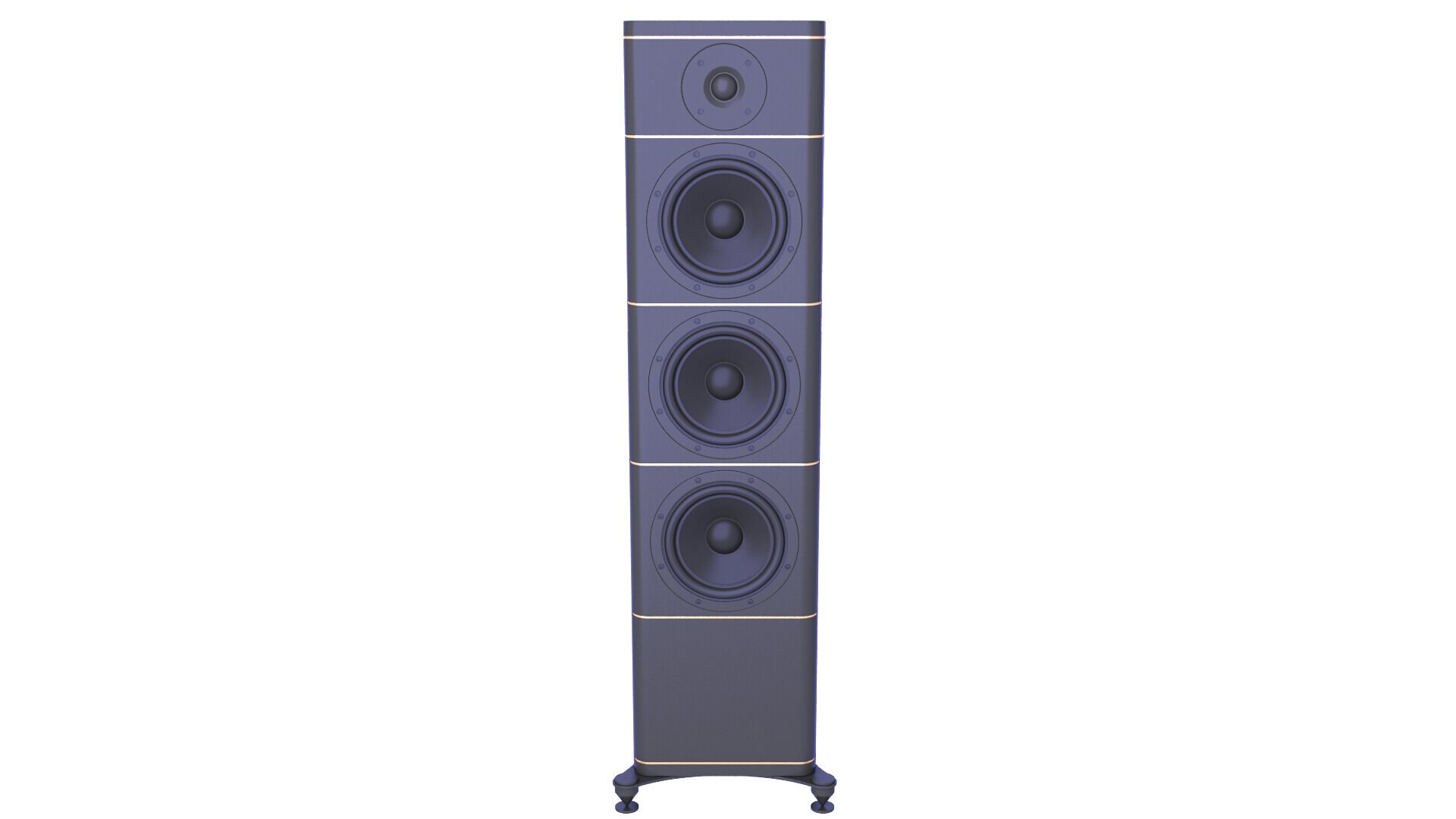 Floorstanding Speaker 111 3D Model - TurboSquid 2257397
