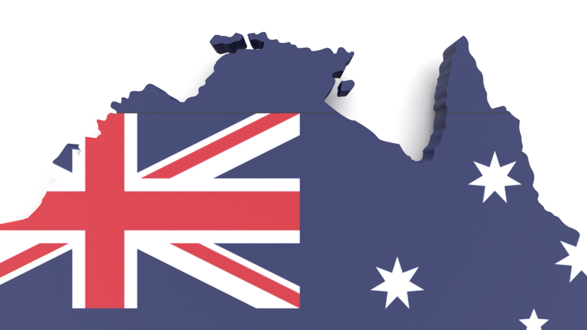 Australia Flag 3d 3ds