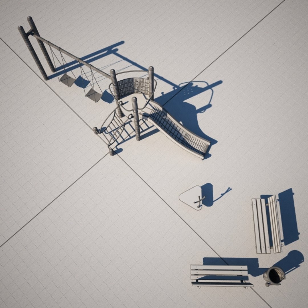 3d Model Of Playground Play