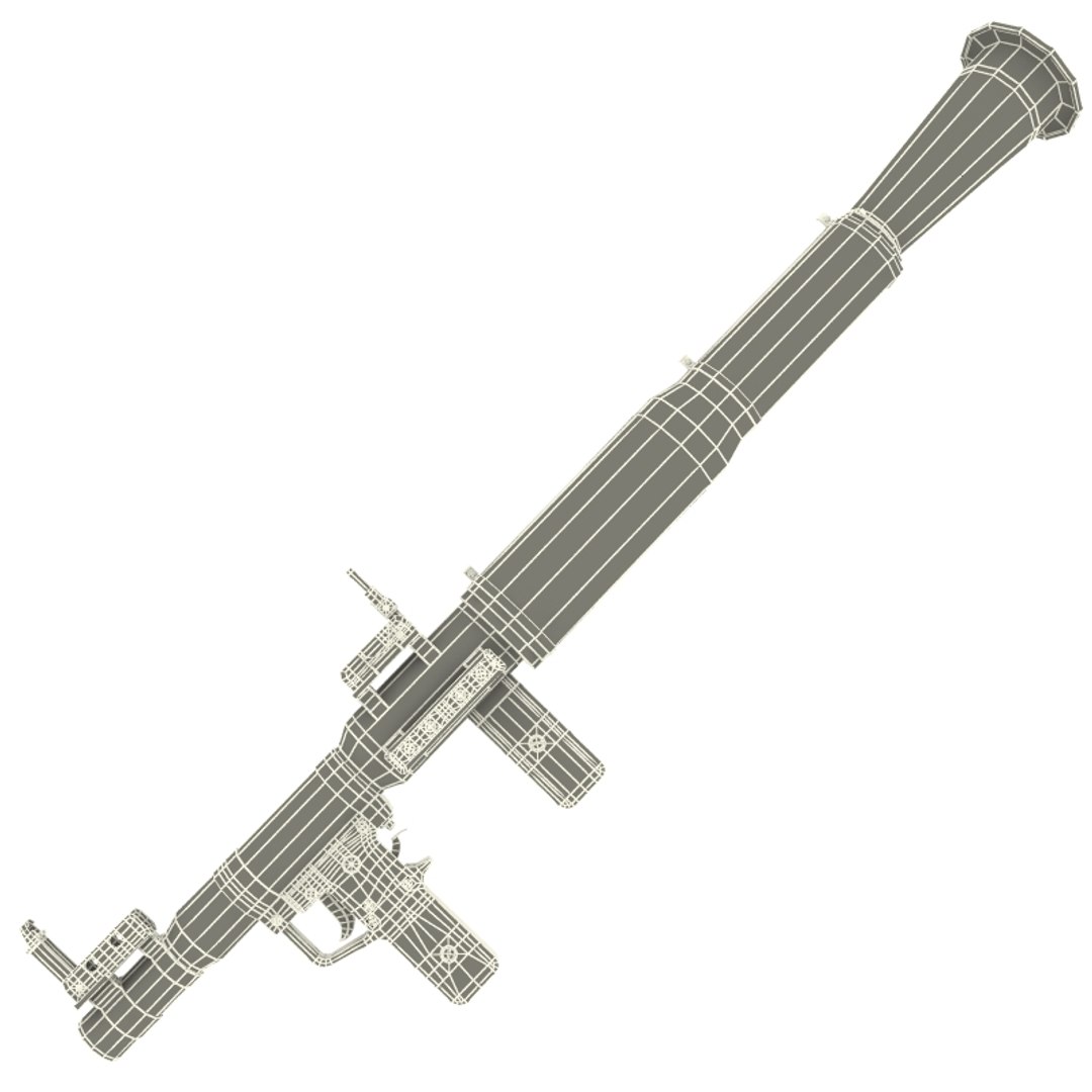 Rpg-7 Modelled 3d Max