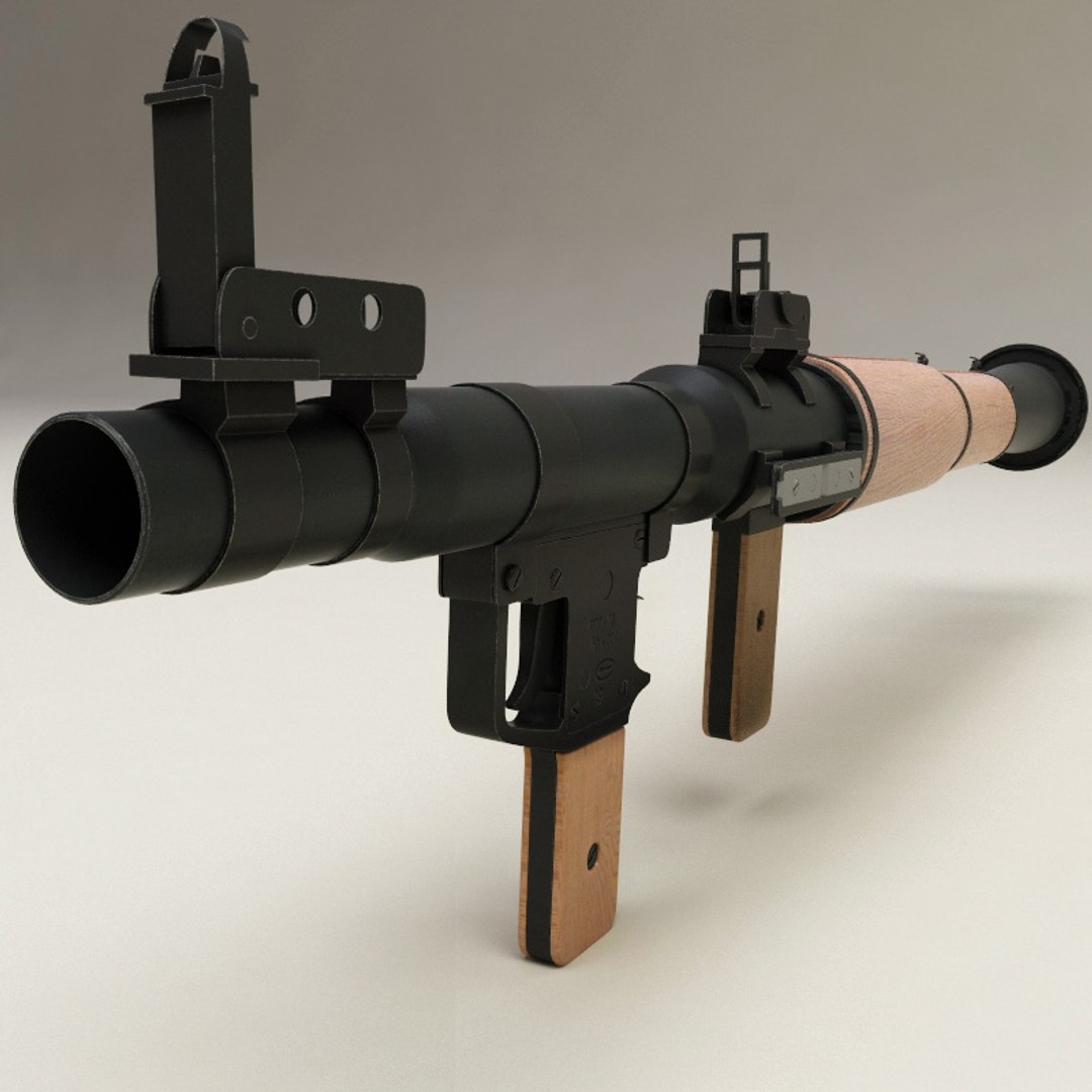 Rpg-7 Modelled 3d Max