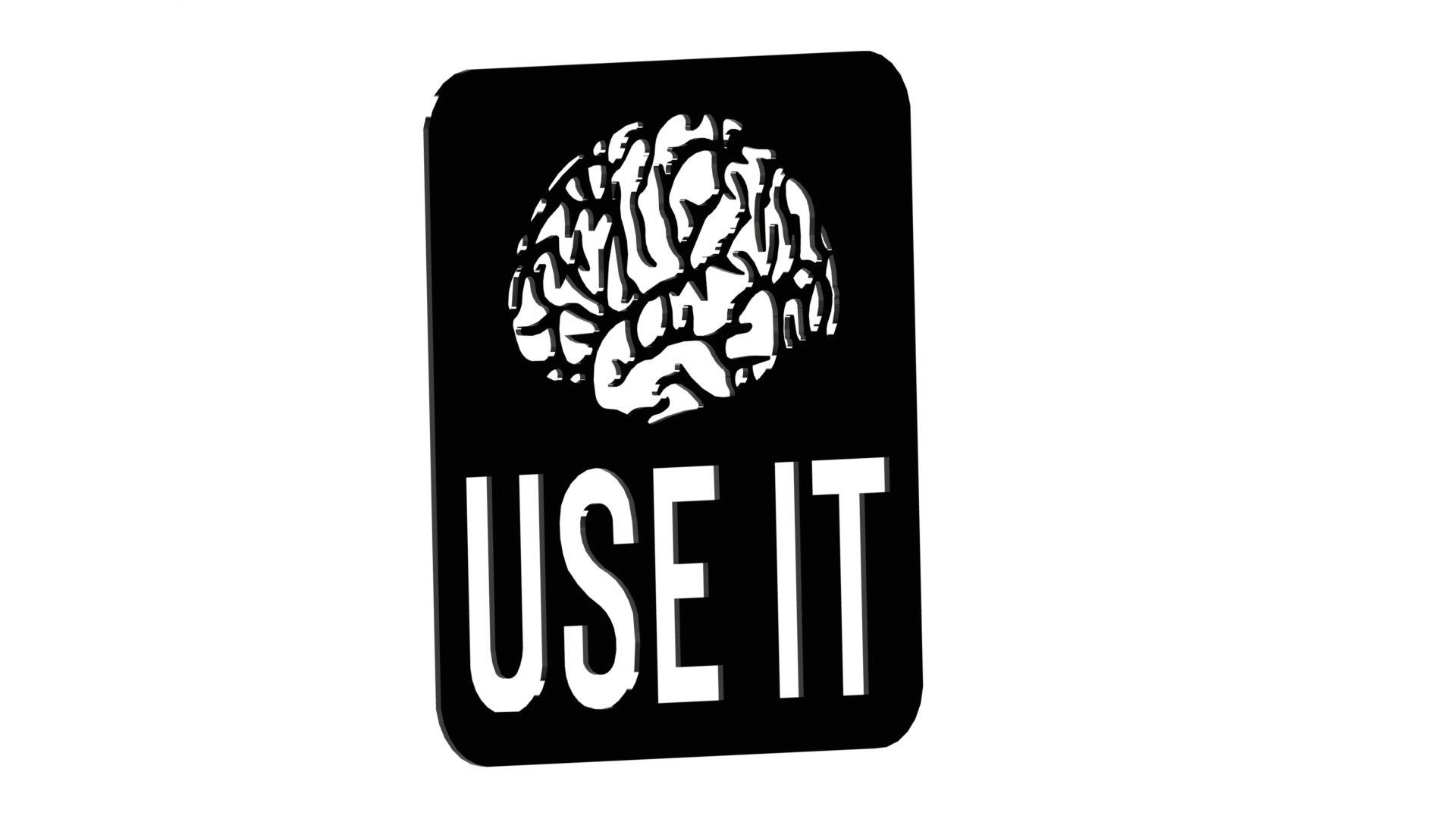 3D Poster Use It Model - TurboSquid 1964208