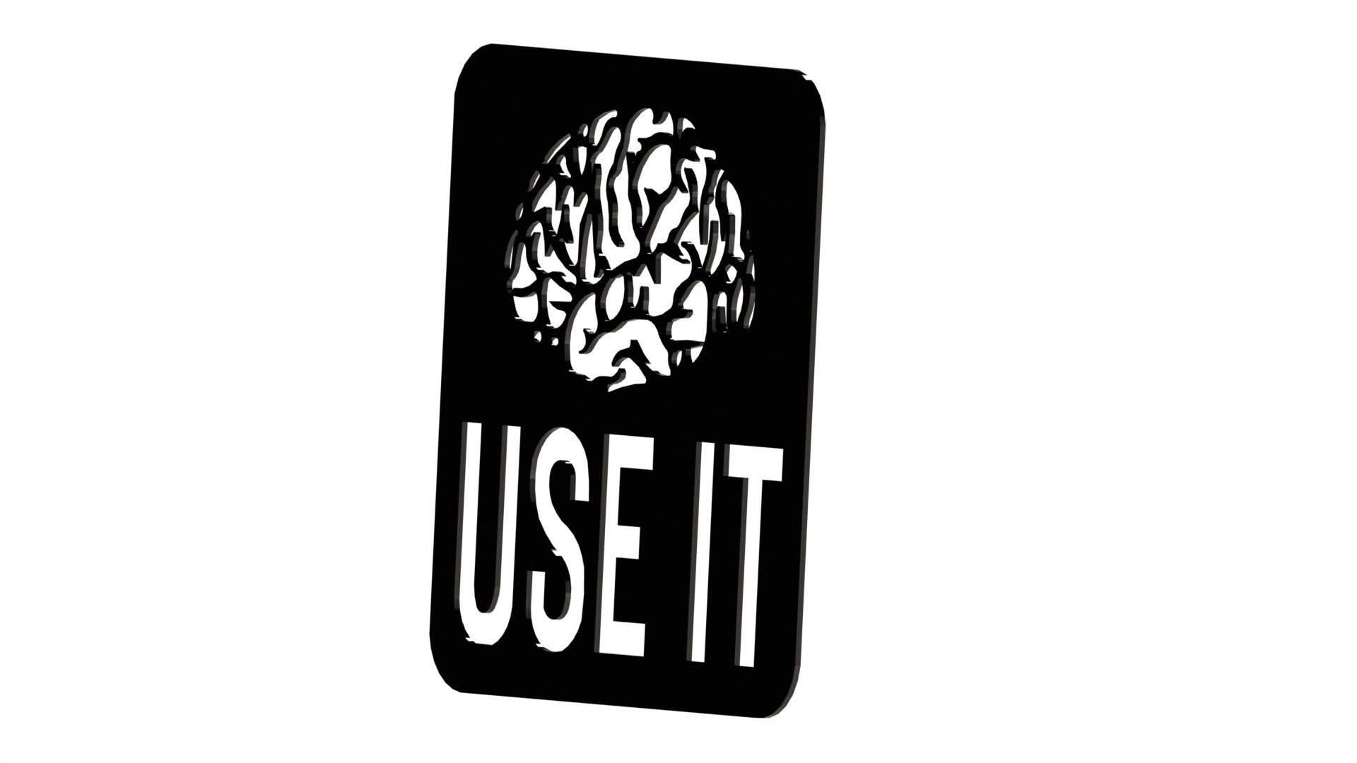 3D Poster Use It Model - TurboSquid 1964208