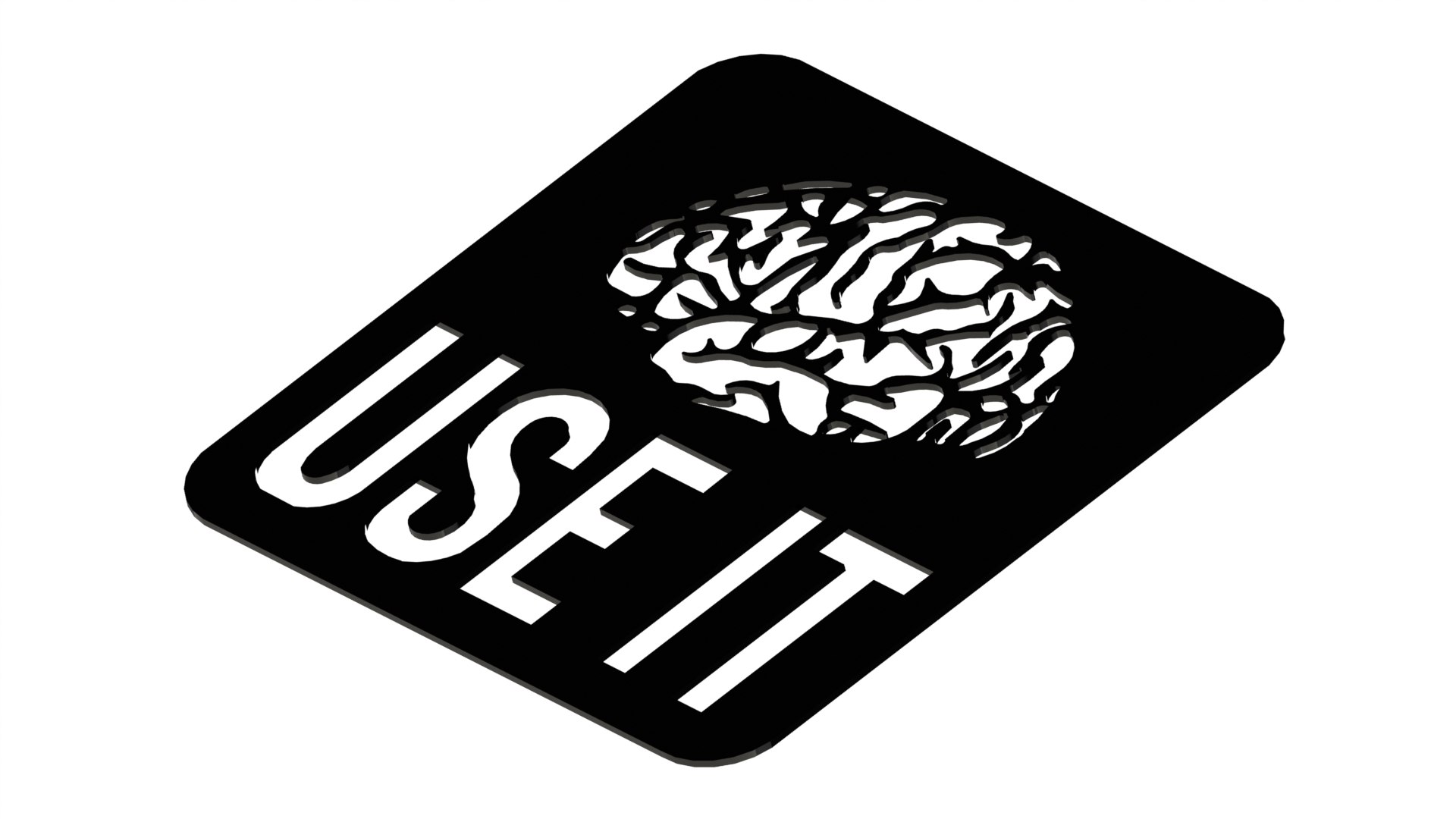 3D Poster Use It Model - TurboSquid 1964208