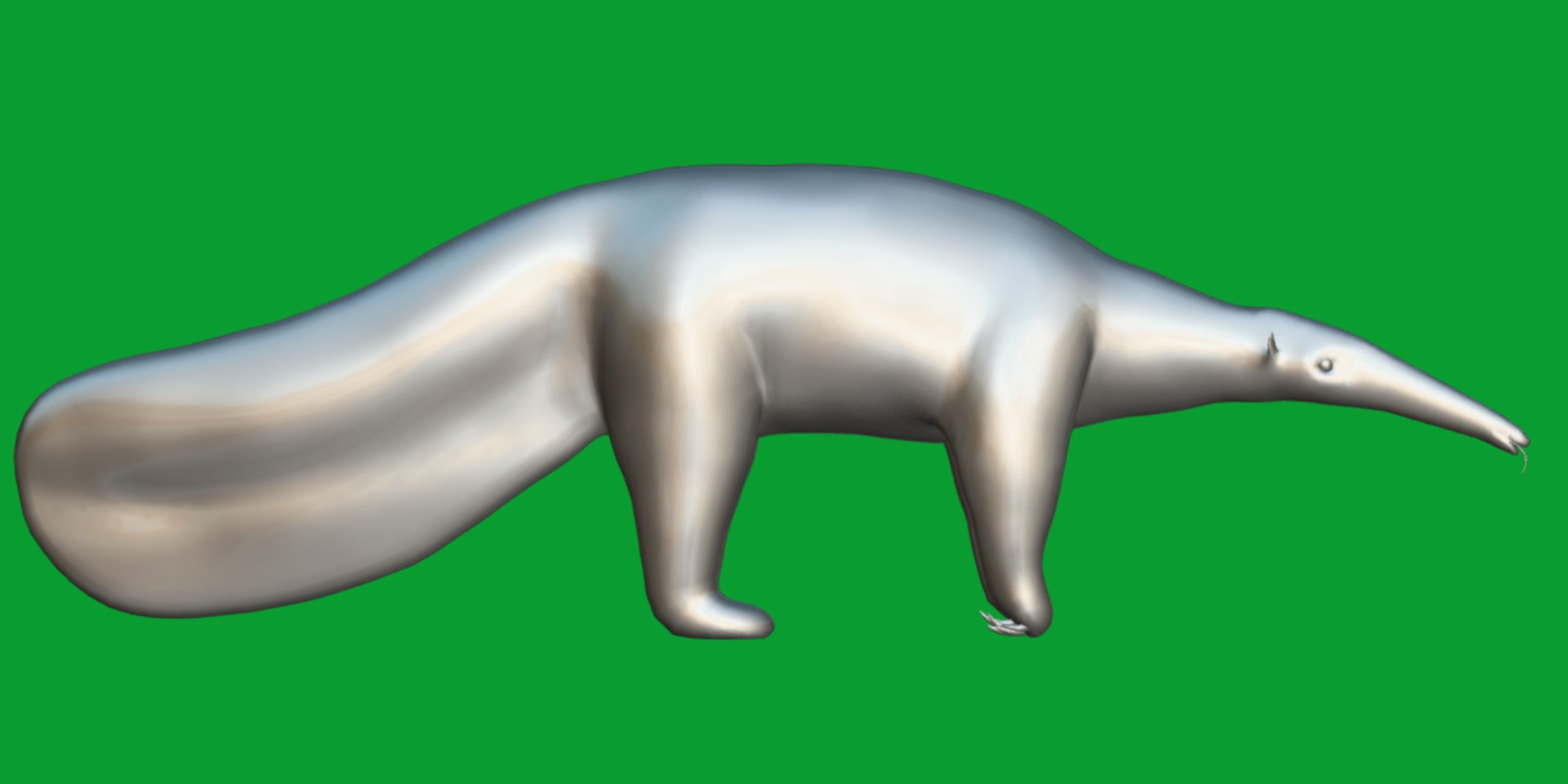 Giant Anteater 3D Model - TurboSquid 2310557