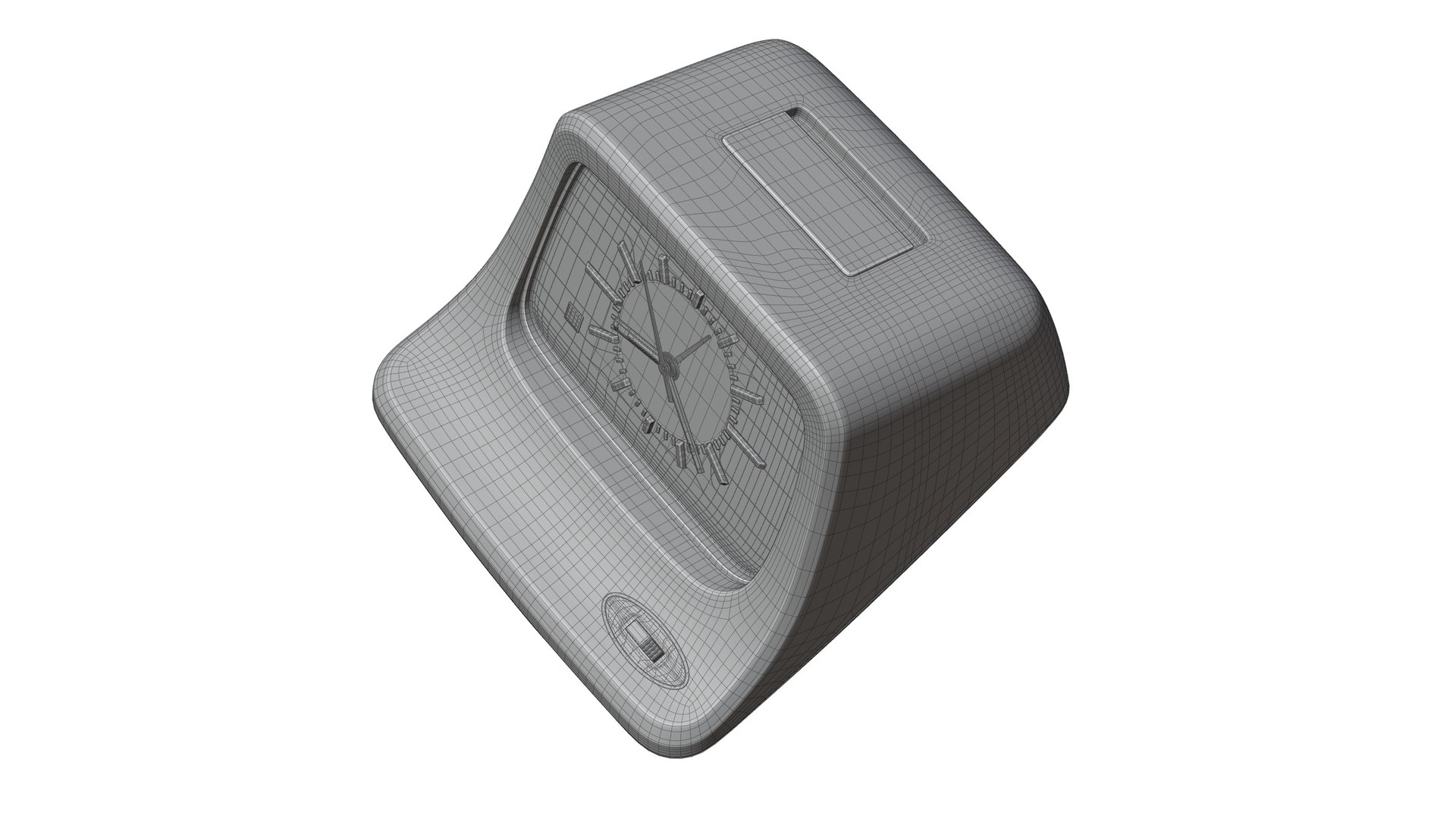 3D National TE-54 Alarm Clock - TurboSquid 2101140