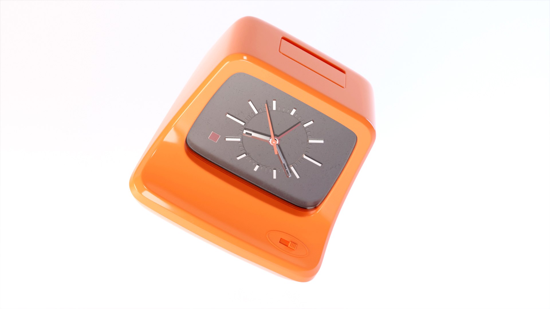 3D National TE-54 Alarm Clock - TurboSquid 2101140