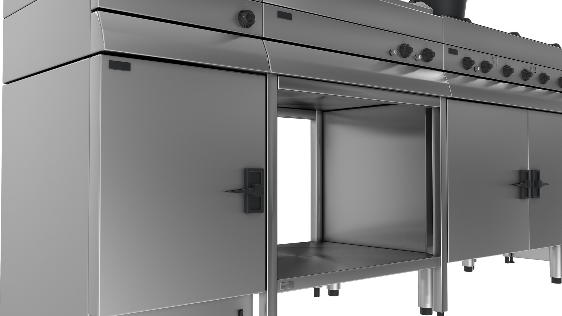 Kitchen Equipment Set 3D Model - TurboSquid 2213787