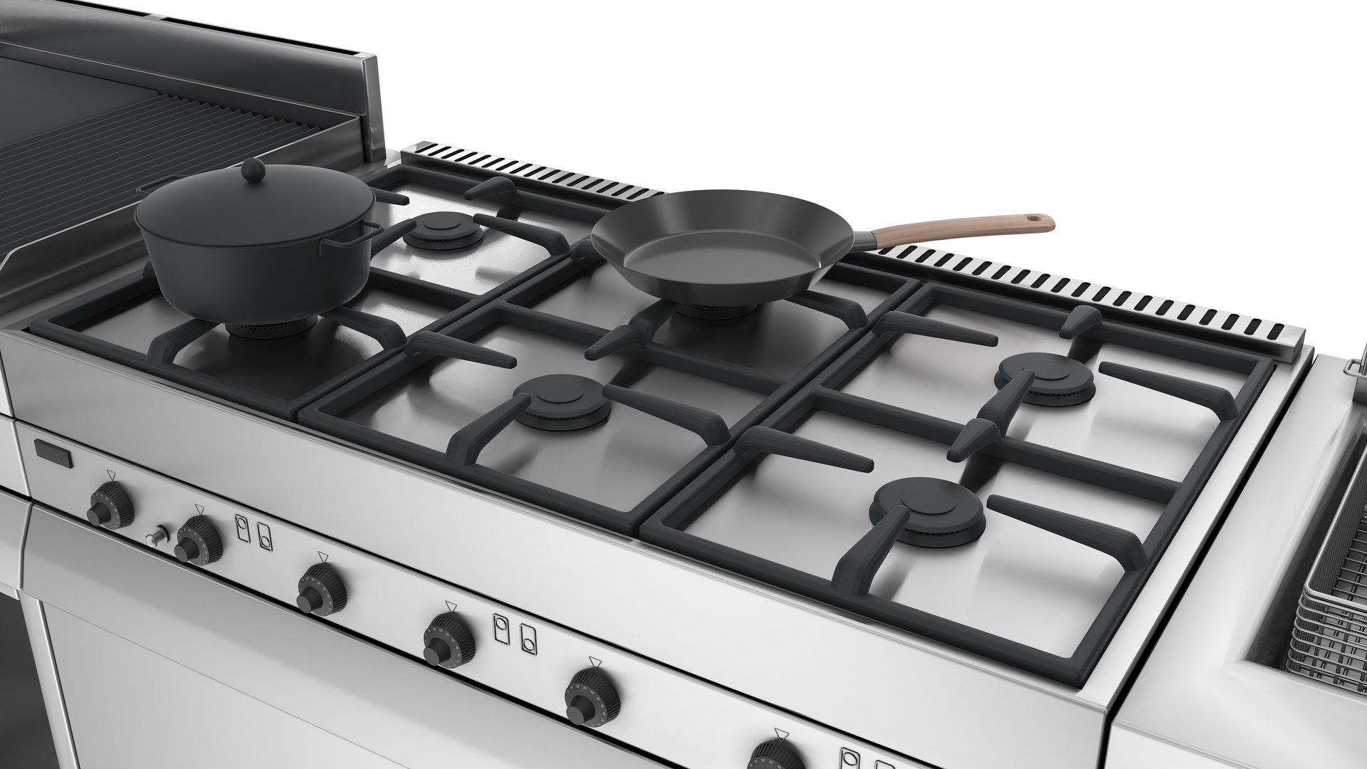 Kitchen Equipment Set 3D Model - TurboSquid 2213787