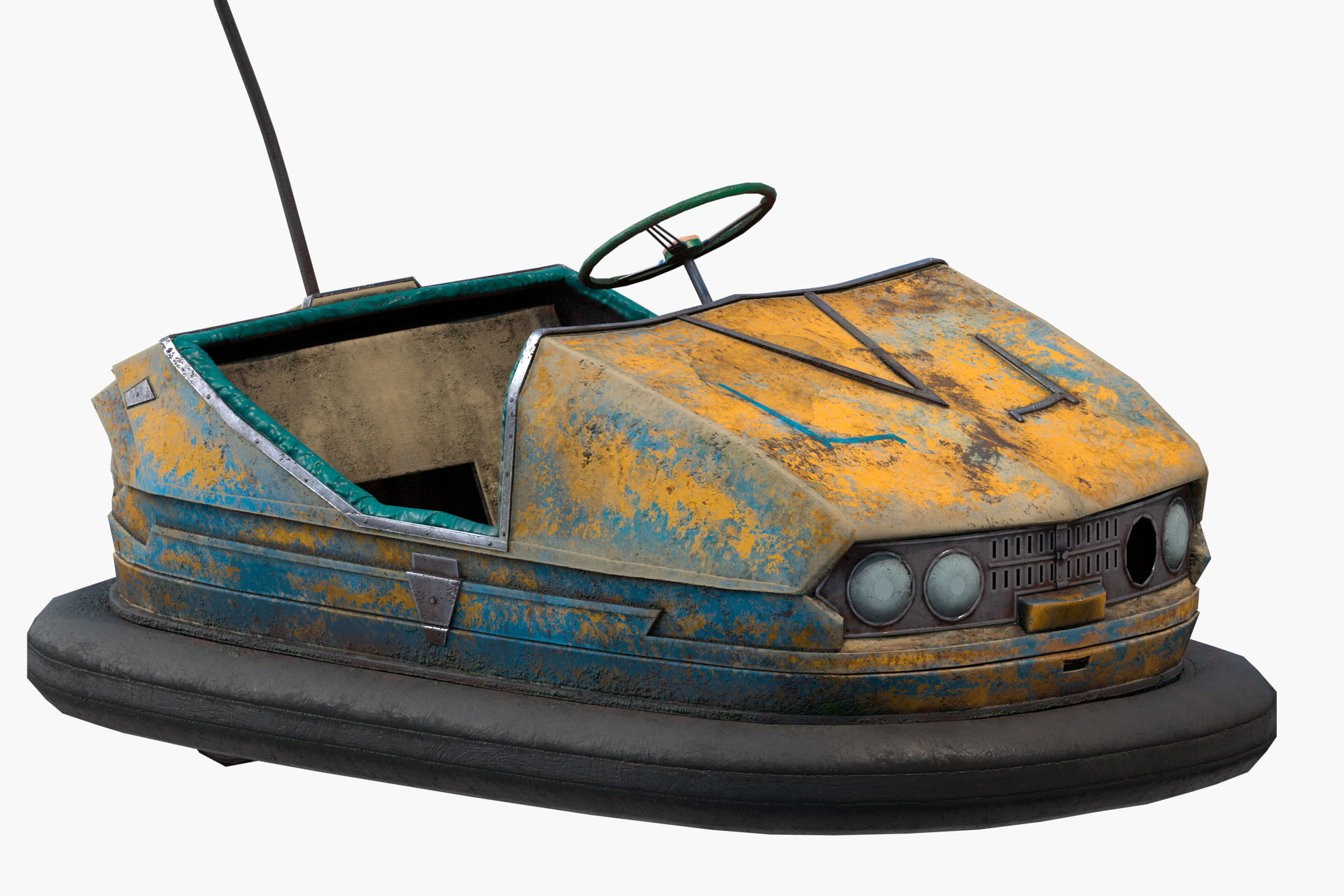 3D model Bumped Car Chernobyl - TurboSquid 1740240