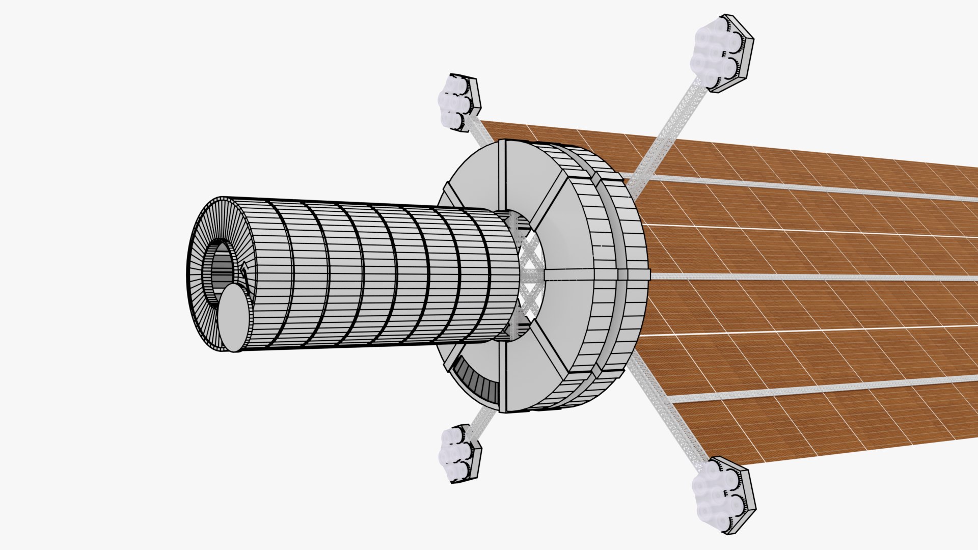 Free Ion Drive 3D Model - TurboSquid 1711816