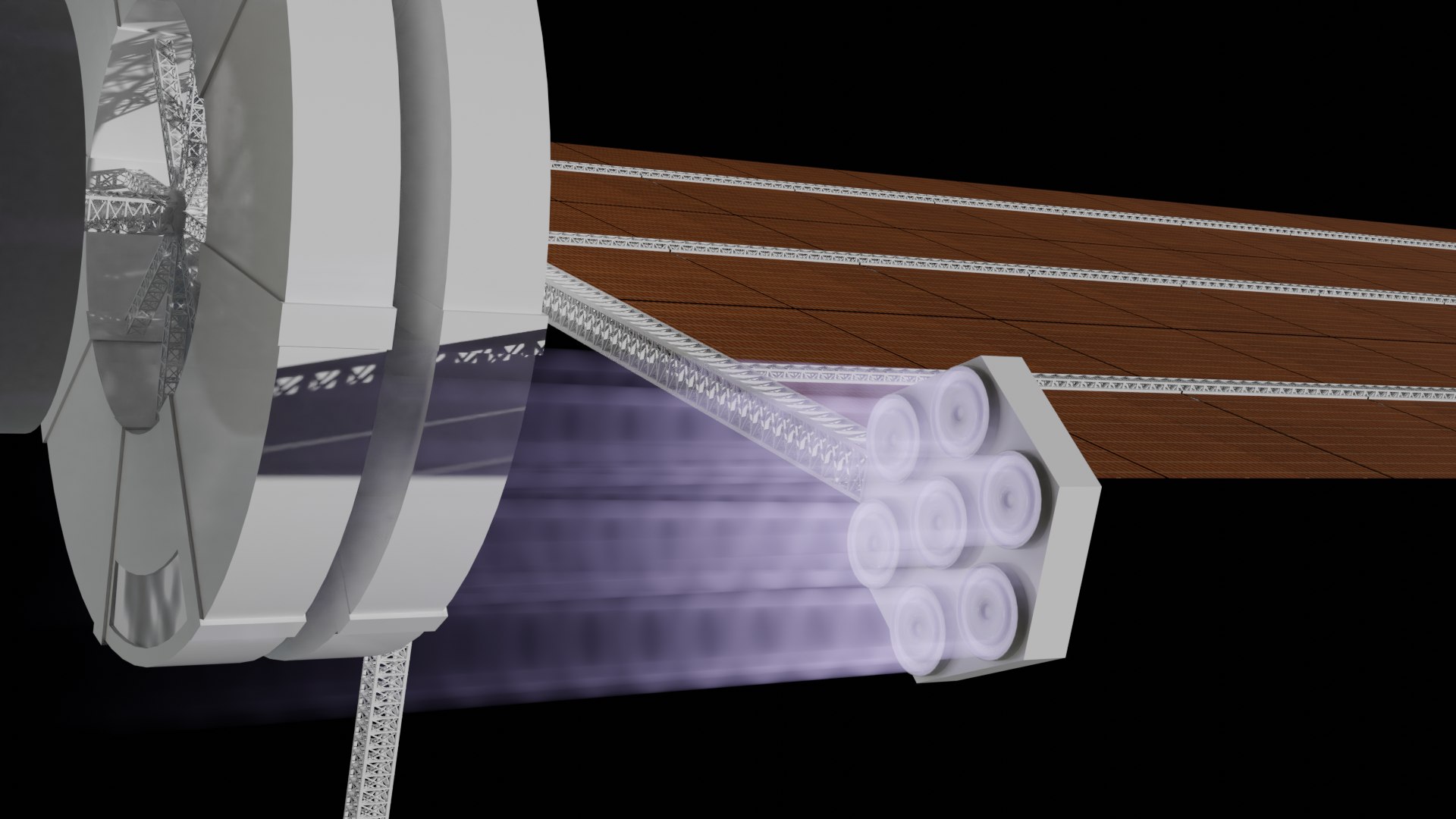 Free Ion Drive 3D Model - TurboSquid 1711816