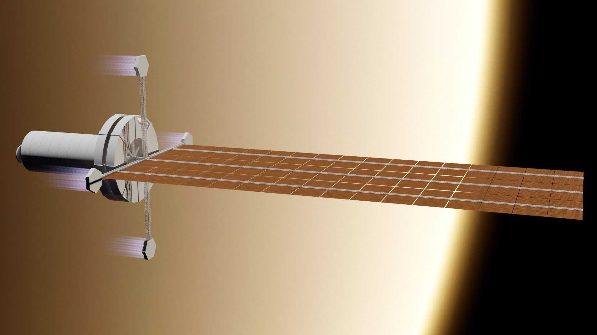 Free Ion Drive 3D Model - TurboSquid 1711816