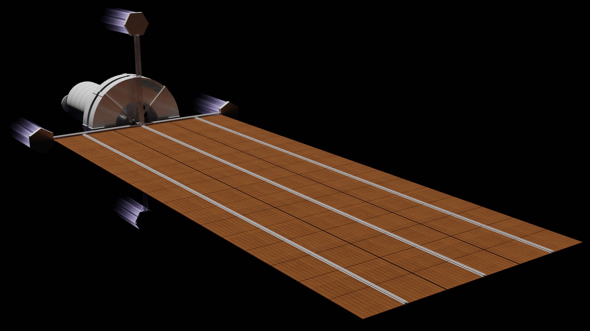 Free Ion Drive 3D Model - TurboSquid 1711816