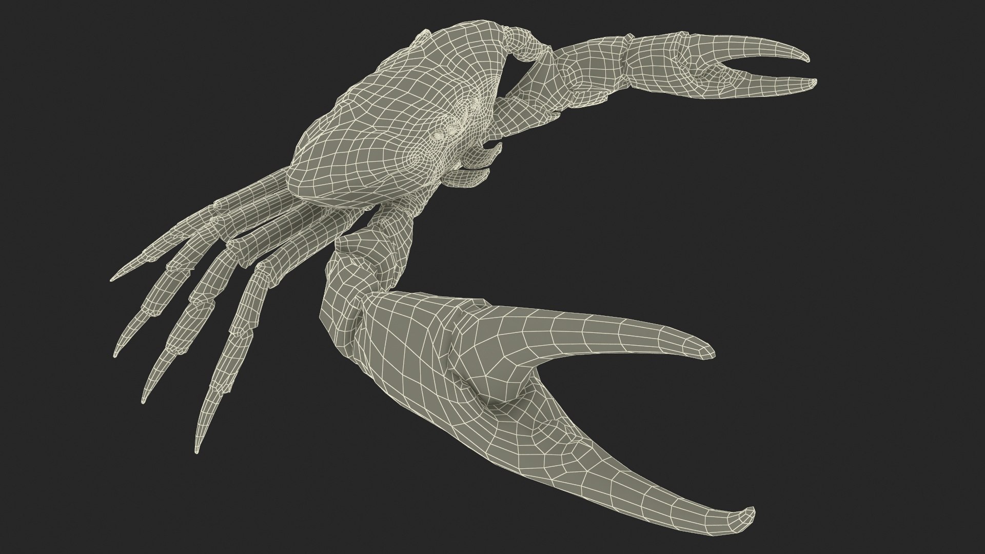 3D Deepwater Giant Crab Rigged Model - TurboSquid 2181444