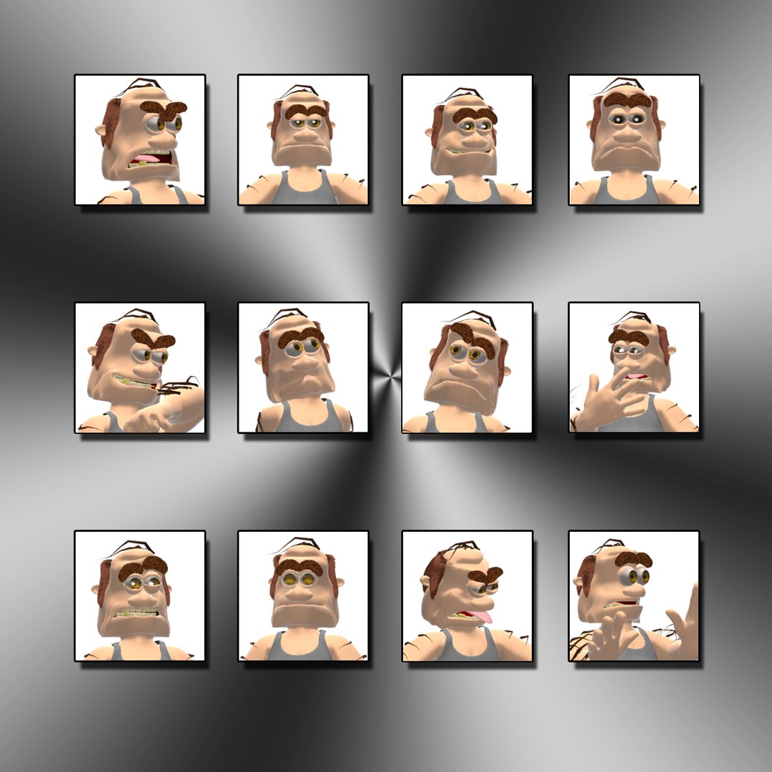 Antagonist Mr Rottweiler 3d Model