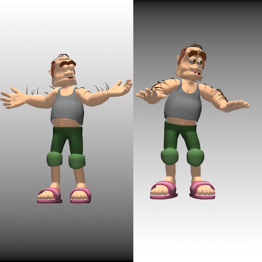 Antagonist Mr Rottweiler 3d Model