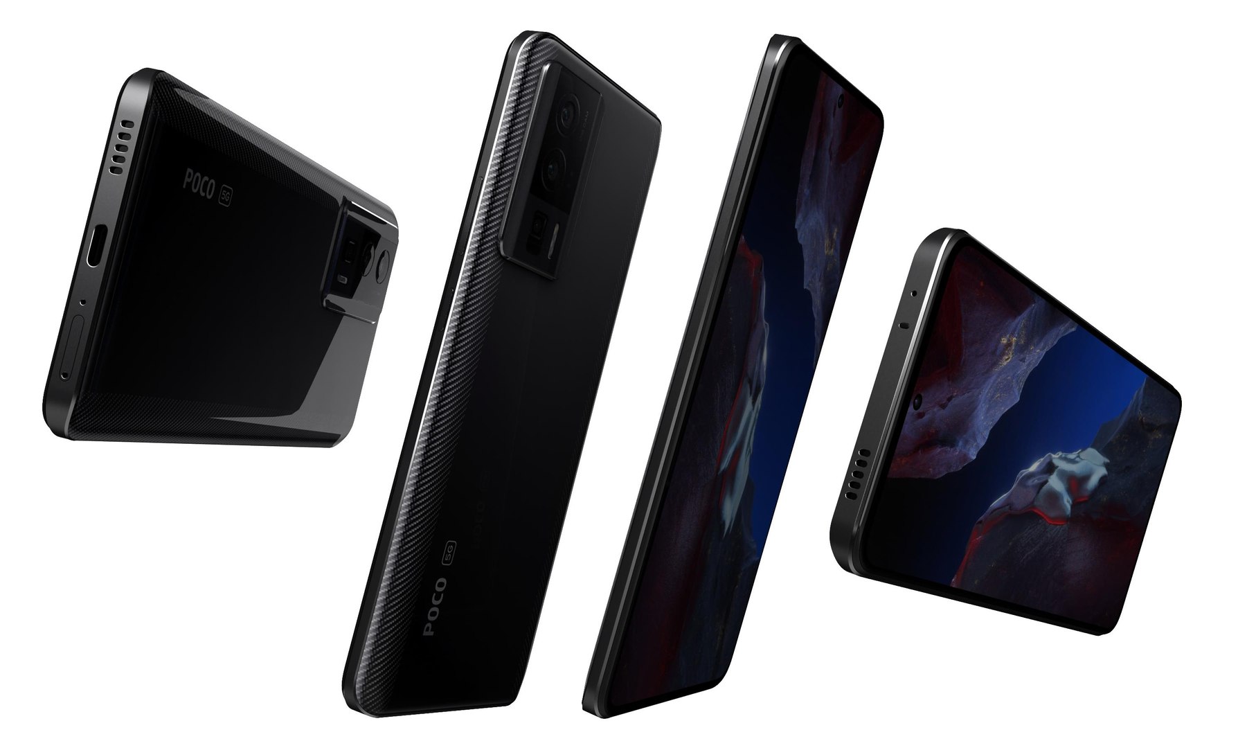 3D Xiaomi Poco F5 Pro Black Model - TurboSquid 2074515