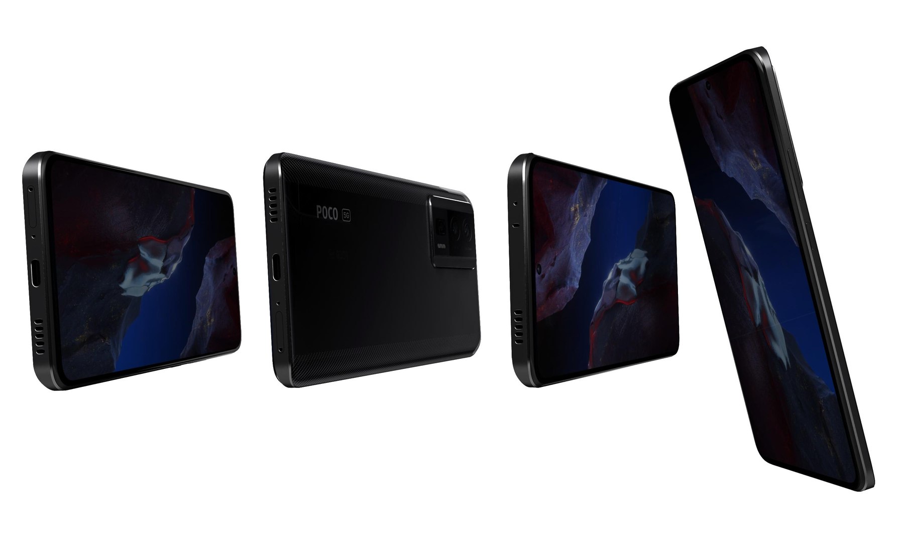 3D Xiaomi Poco F5 Pro Black Model - TurboSquid 2074515
