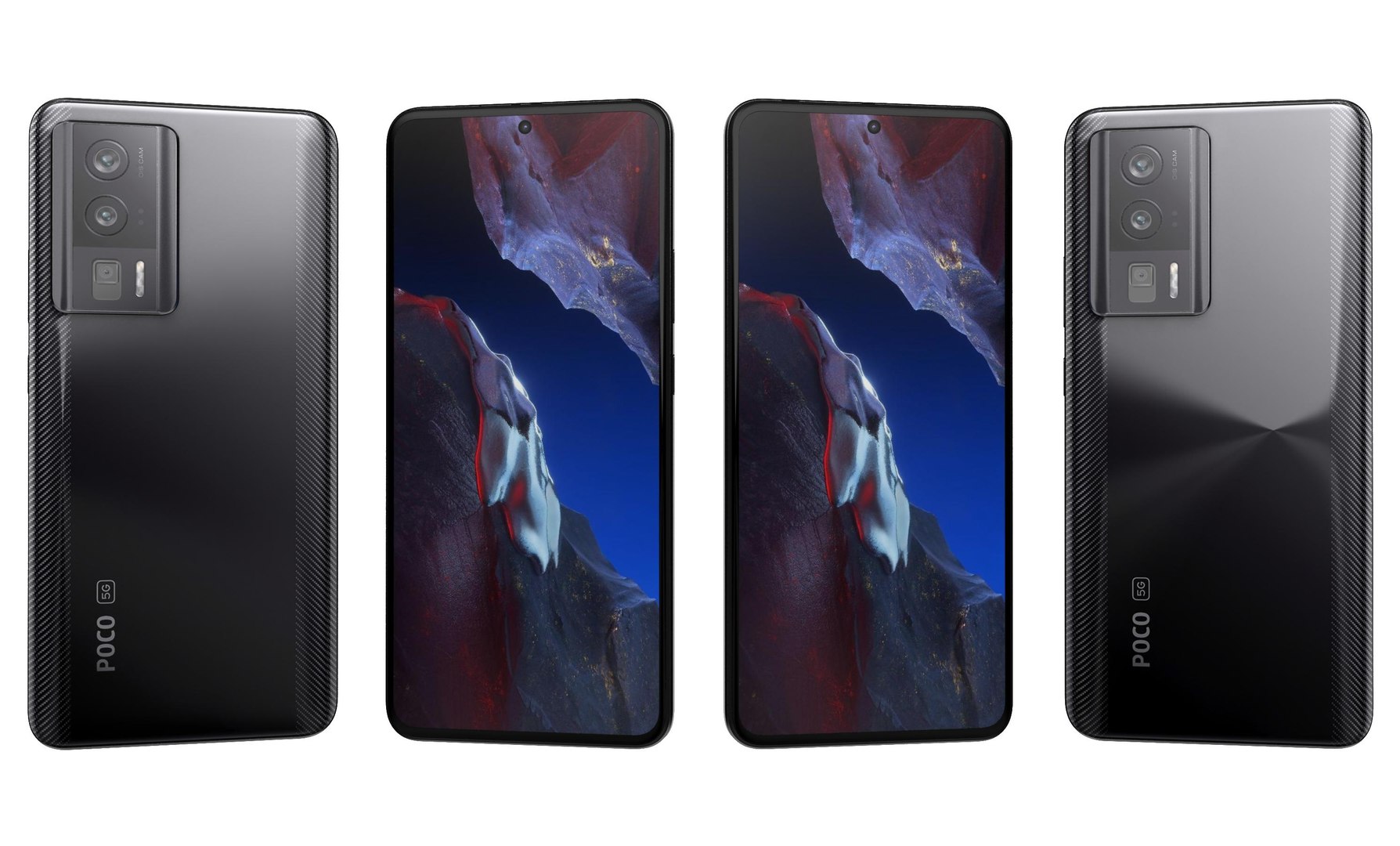 3D Xiaomi Poco F5 Pro Black model - TurboSquid 2074515