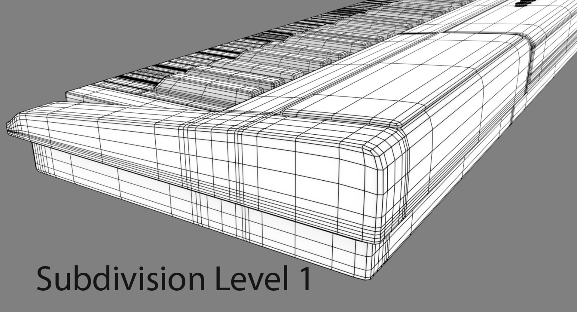 Pbr digital piano keys 3D model - TurboSquid 1425699