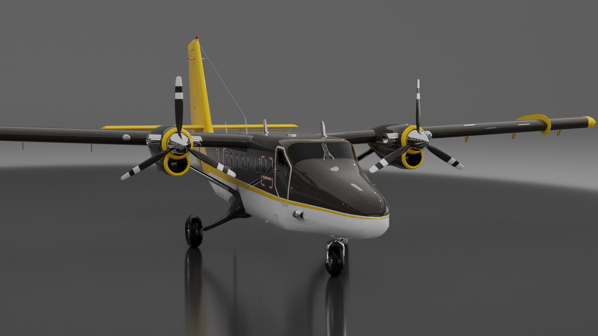 3D Model DHC-6 Twin Otter - TurboSquid 2045570