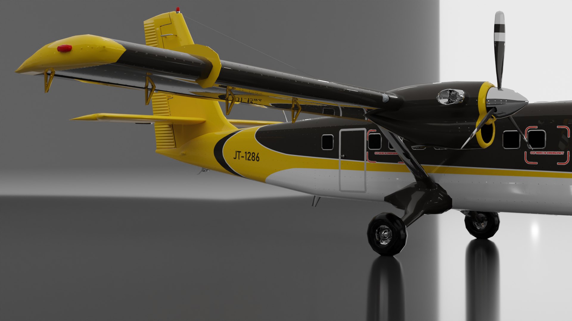 3D Model DHC-6 Twin Otter - TurboSquid 2045570