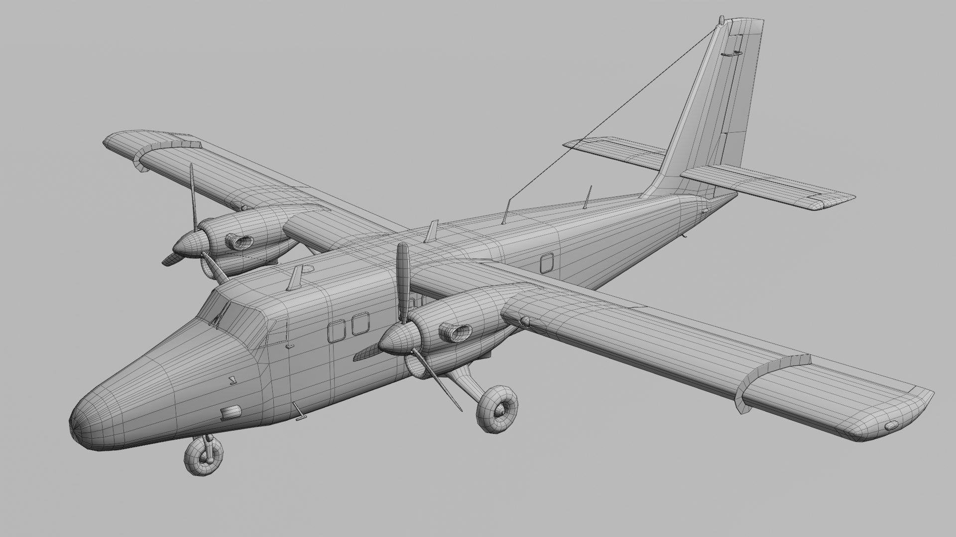 3D Model DHC-6 Twin Otter - TurboSquid 2045570
