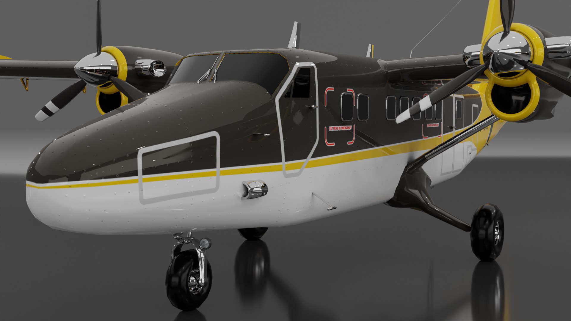 3D Model DHC-6 Twin Otter - TurboSquid 2045570