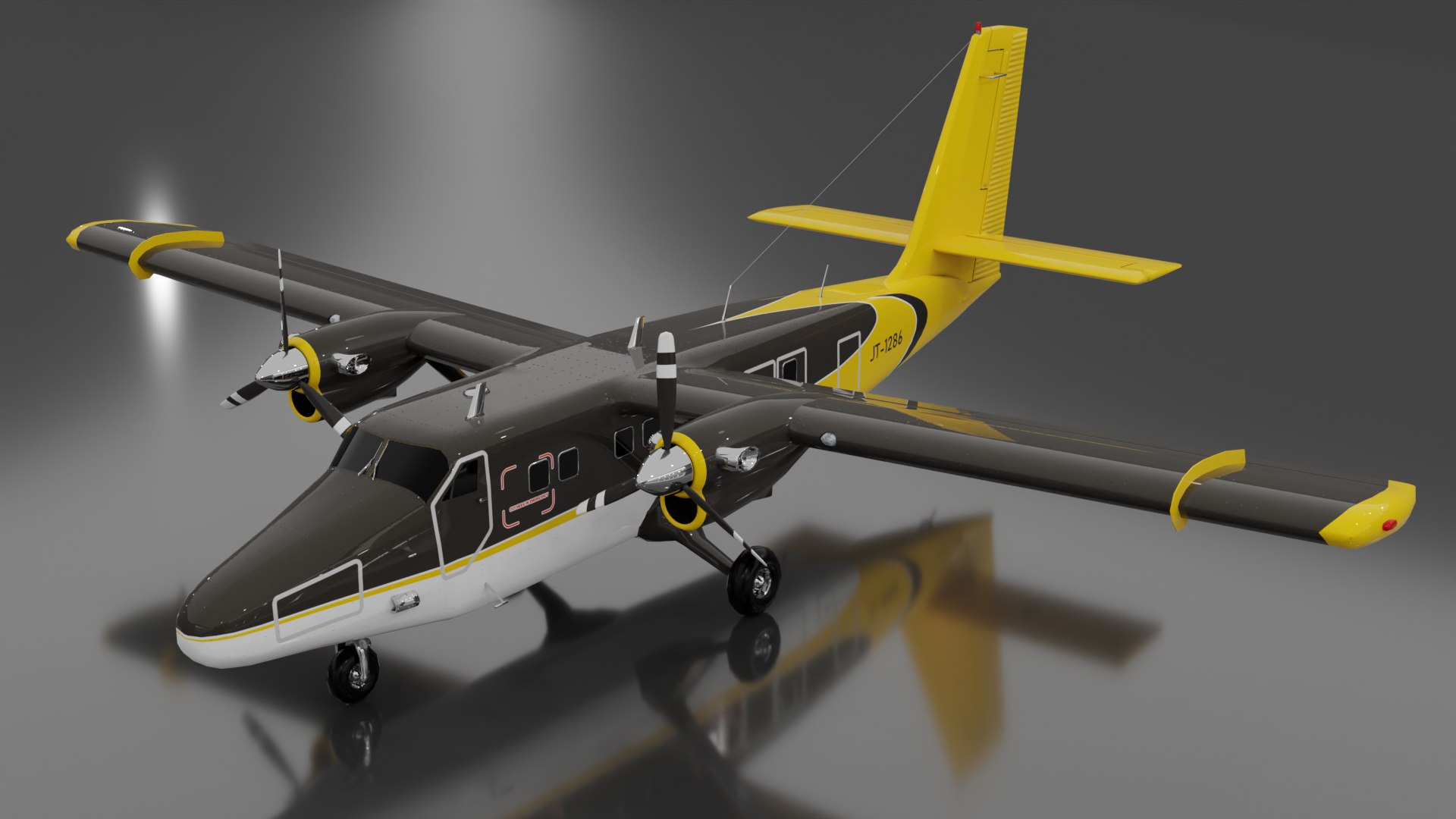 3D Model DHC-6 Twin Otter - TurboSquid 2045570