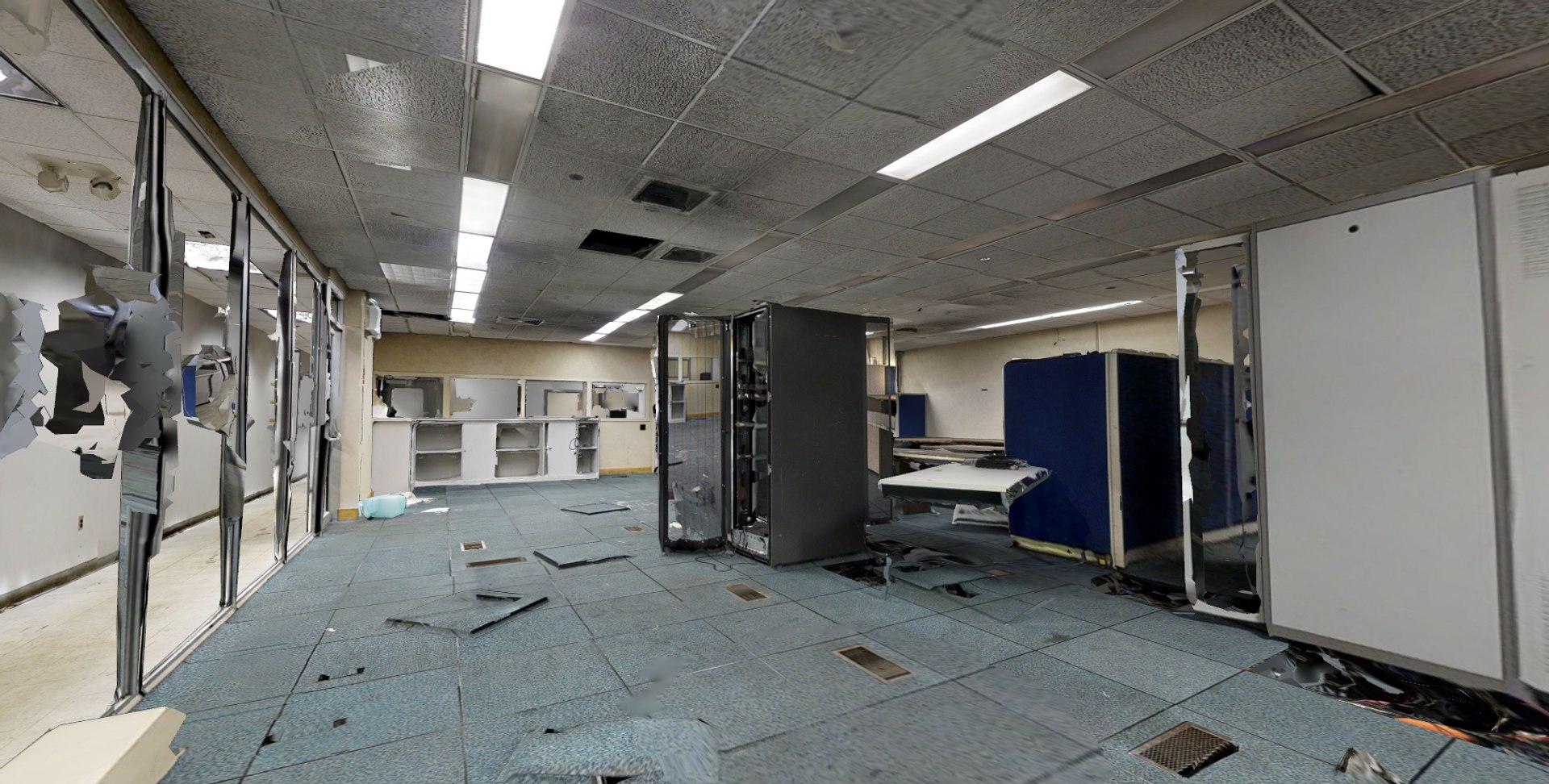 Abandoned office interior 3D model - TurboSquid 1366534