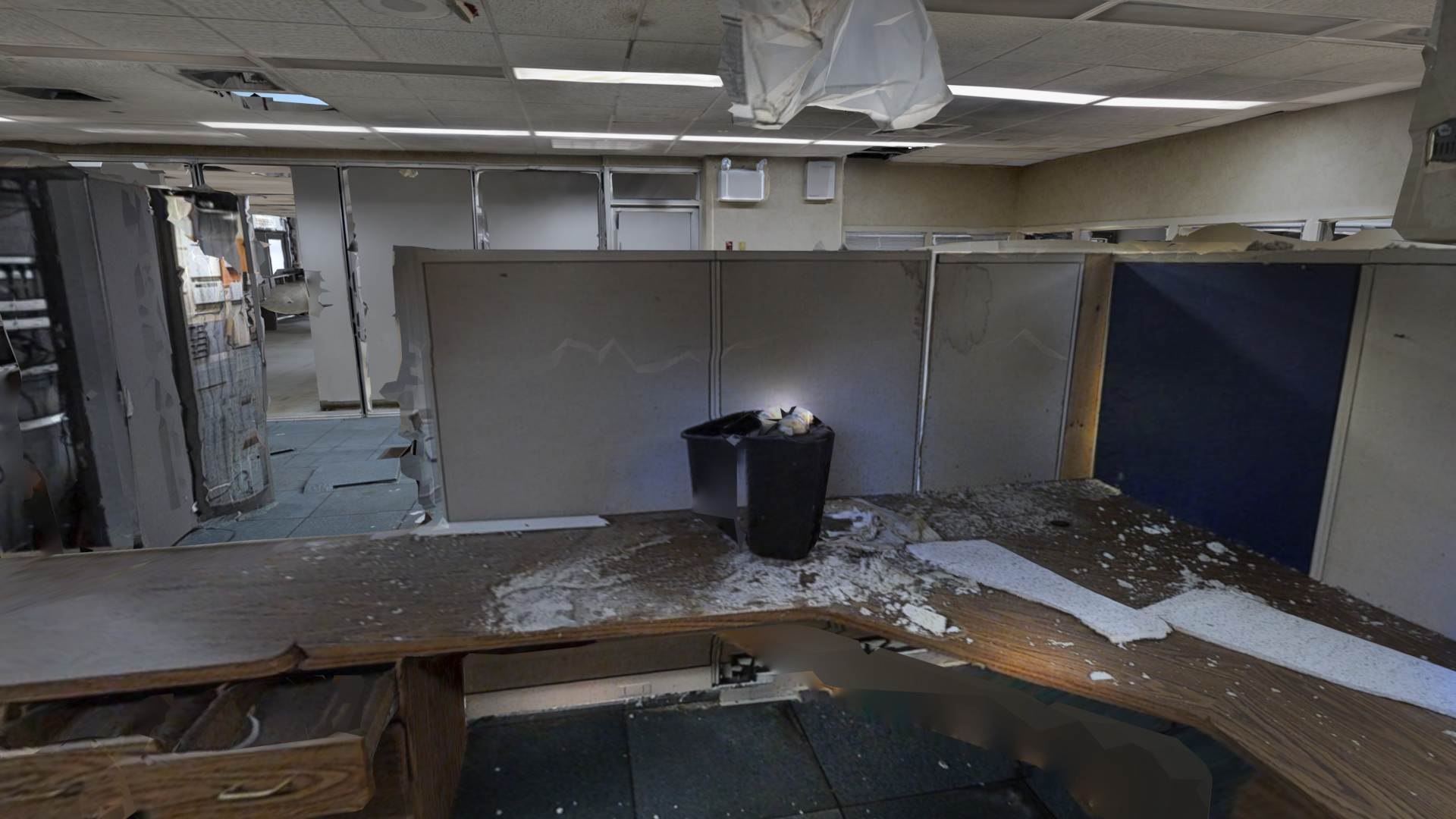 Abandoned office interior 3D model - TurboSquid 1366534