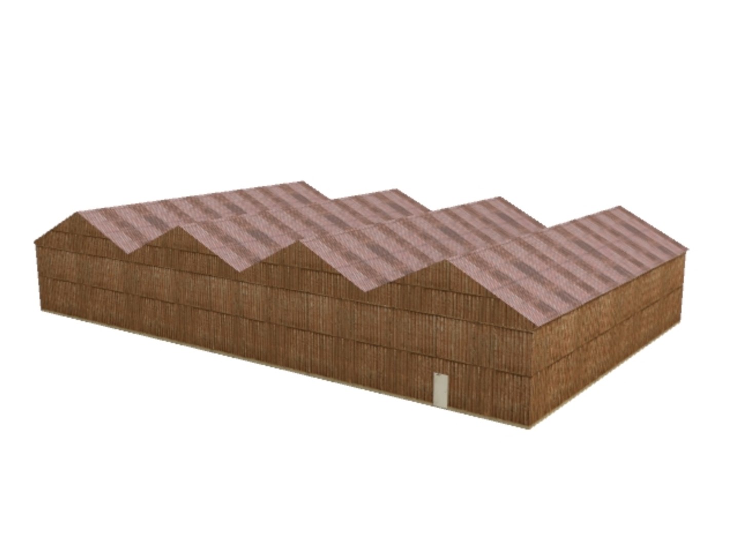 Storehouse Wood 3d Model