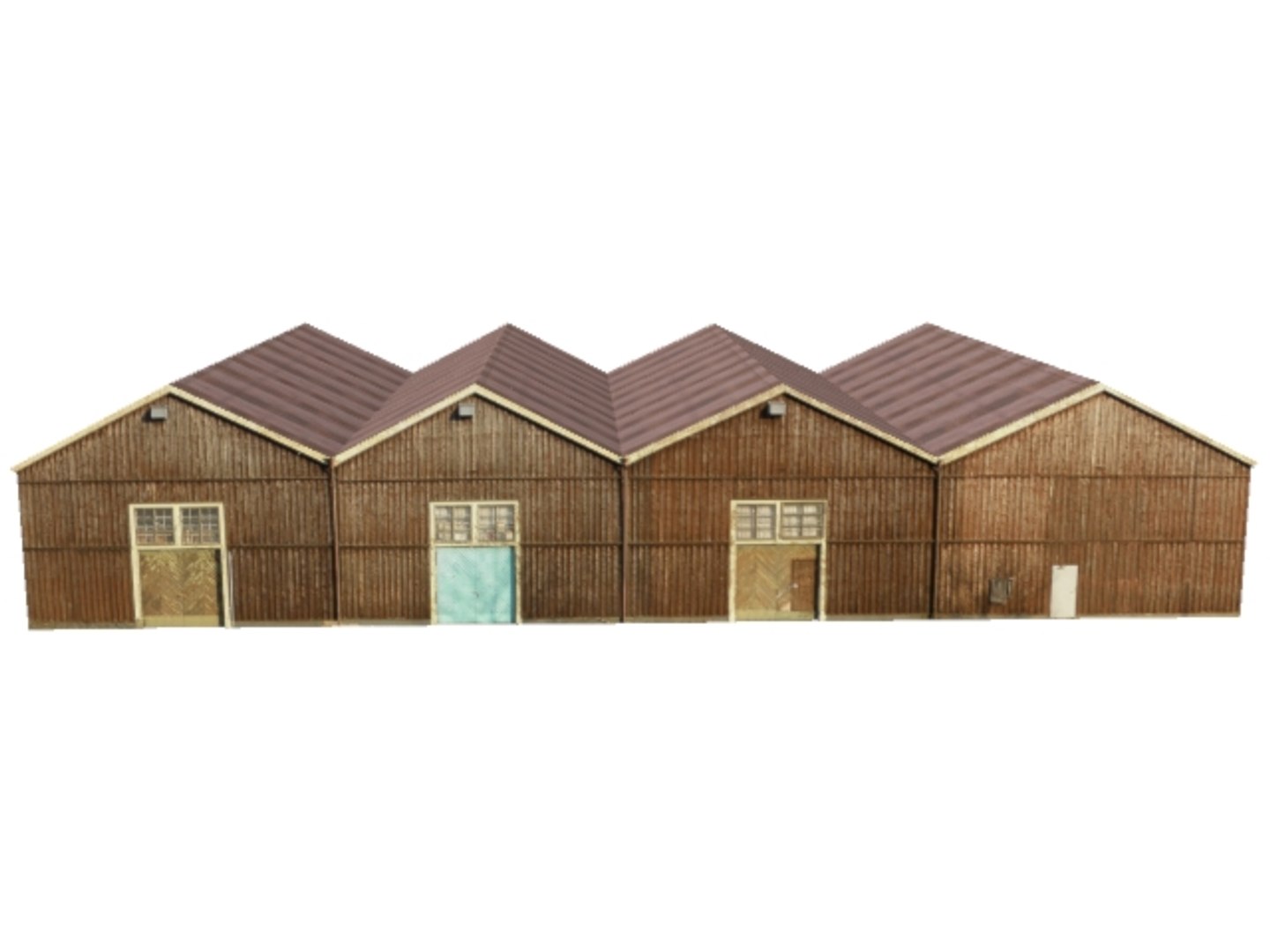 Storehouse Wood 3d Model